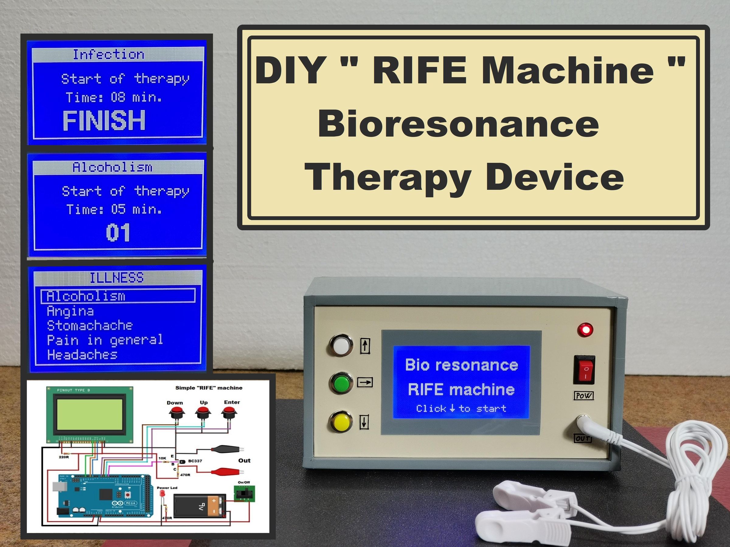 Simple Arduino Based Bioresonance Therapy Device - RIFE Machine : 3 ...