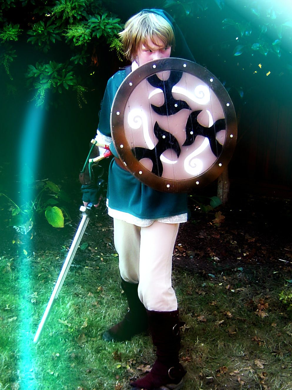 Link's Sword, Scabbard, Shield and Slingshot : 8 Steps (with Pictures ...