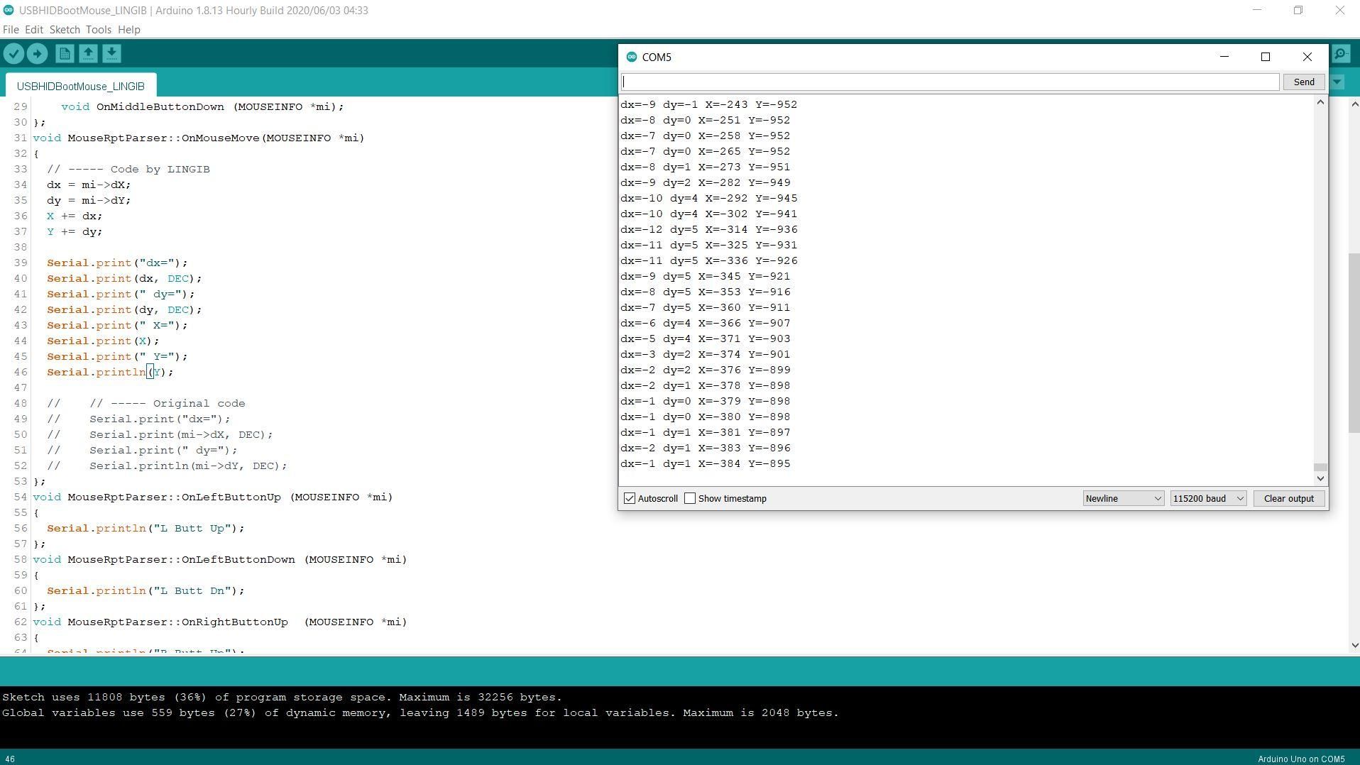 Connect a USB Mouse to Your Arduino : 6 Steps - Instructables