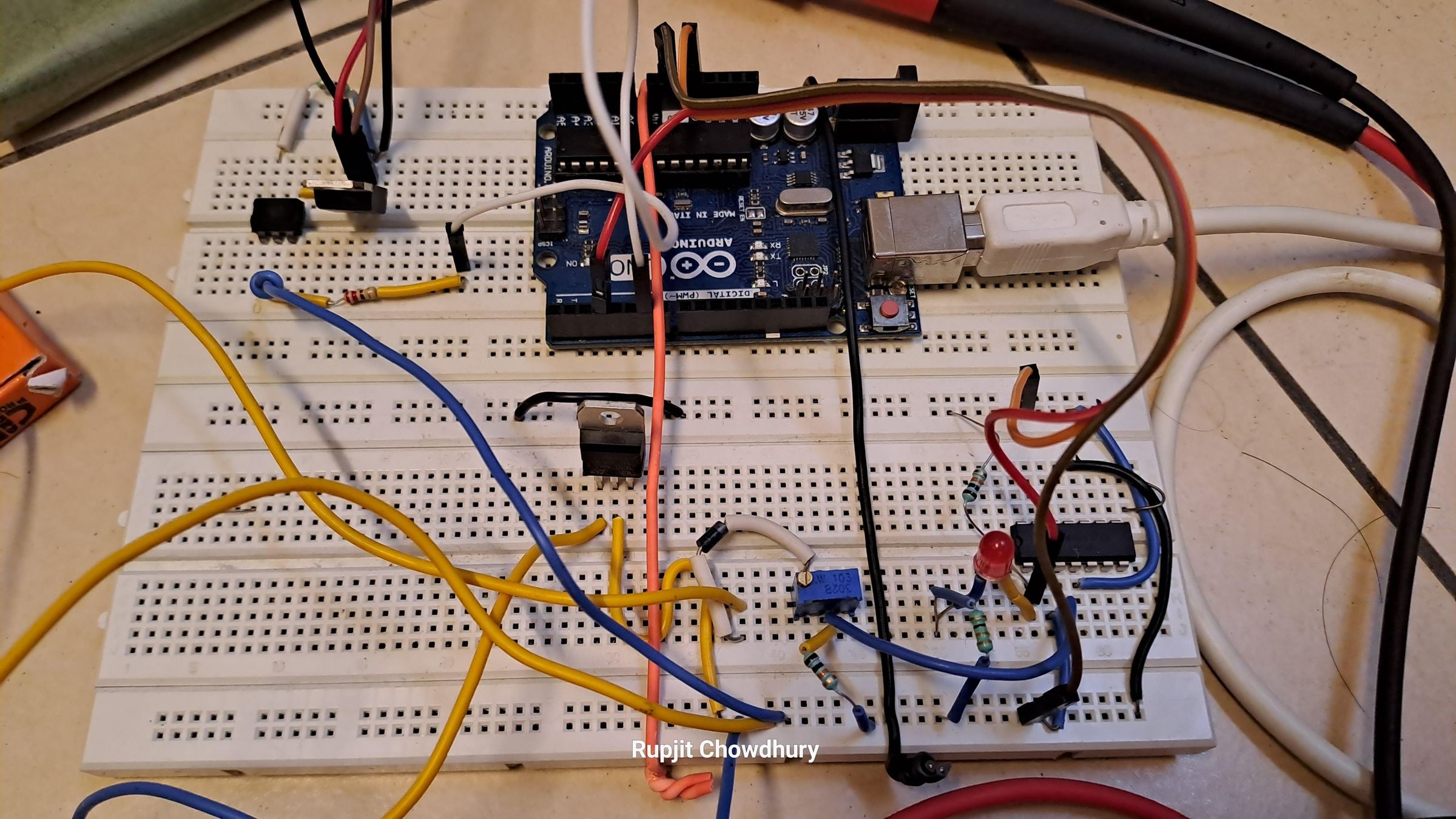 AC Line Voltage Phase Angle Control (dimmer ) Based on Arduino Using ...