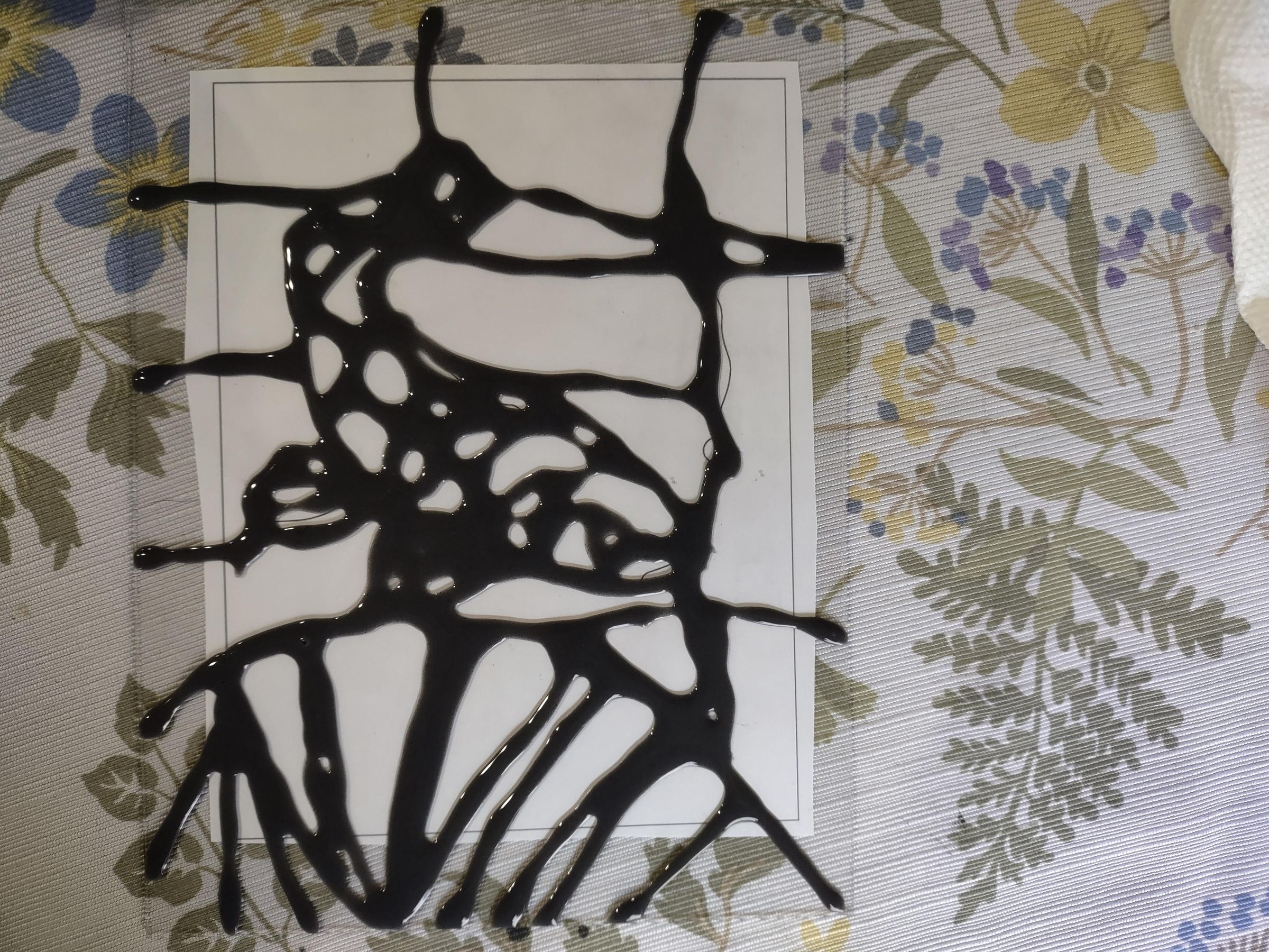 Easy Faux Stained Glass With Paint and Glue! : 4 Steps (with Pictures ...