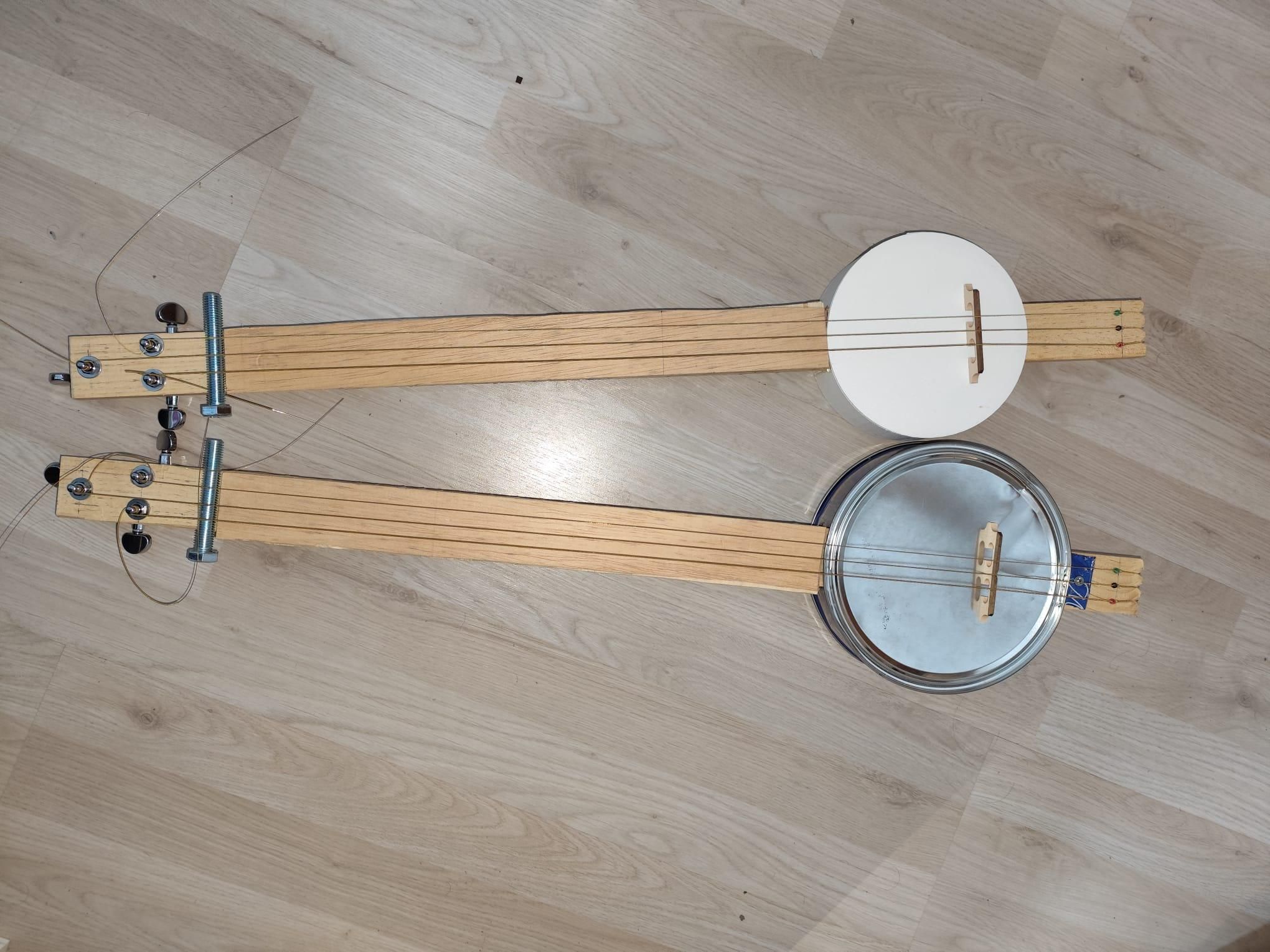 Cookie Tin Banjo and 3D Printed Banjo : 4 Steps (with Pictures ...