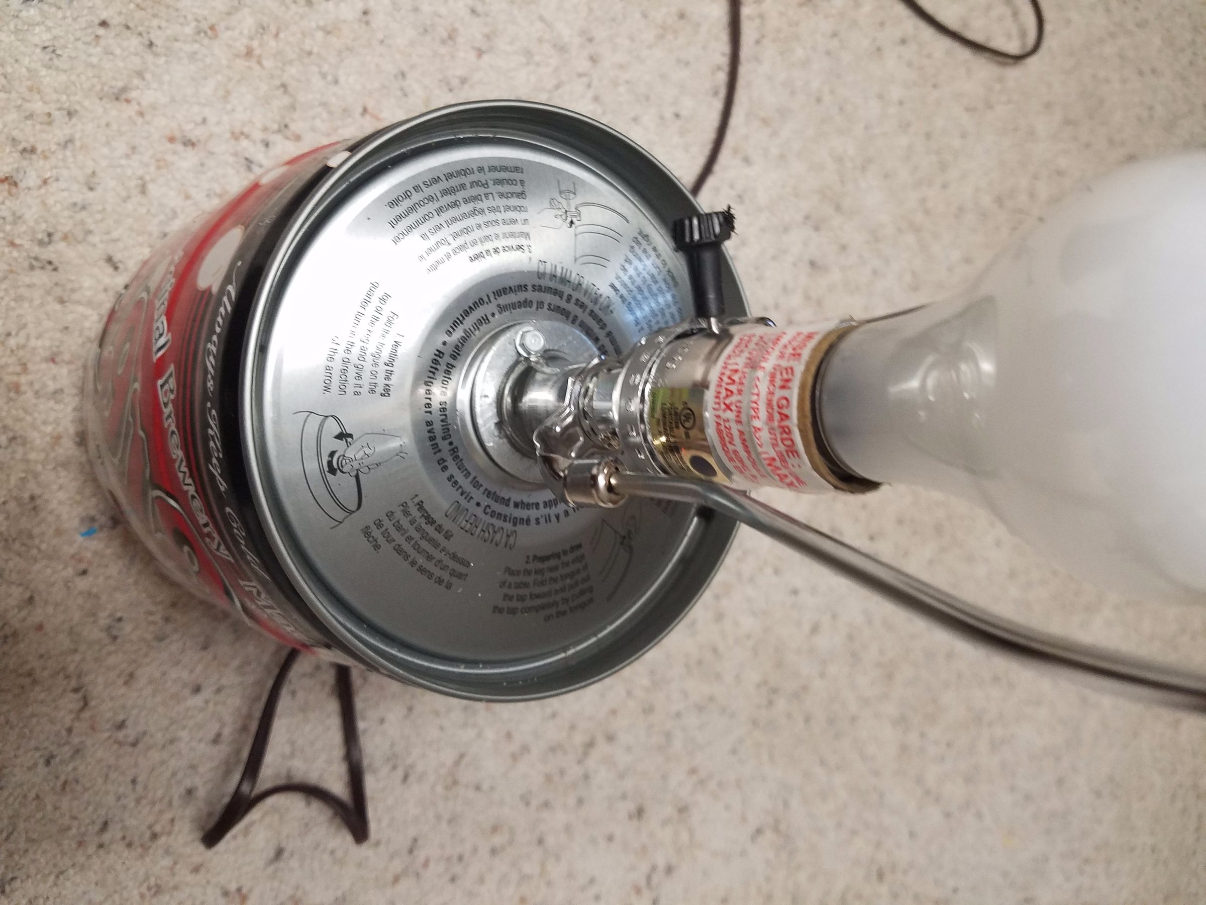 Keg Lamp : 3 Steps (with Pictures) - Instructables