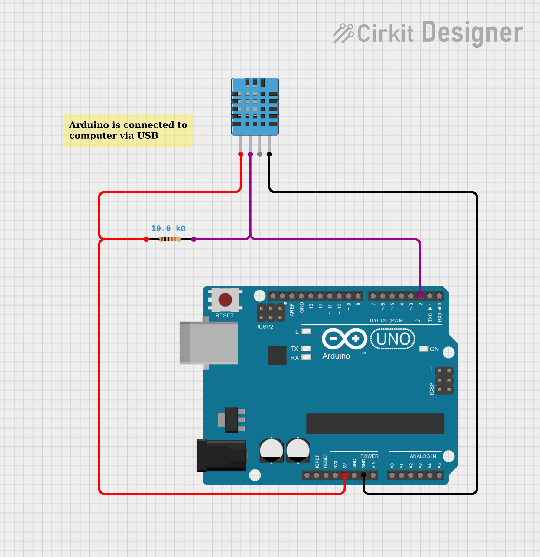 DHT11 (temperature and Humidity Sensor) + Arduino UNO: a Tutorial : 3 ...