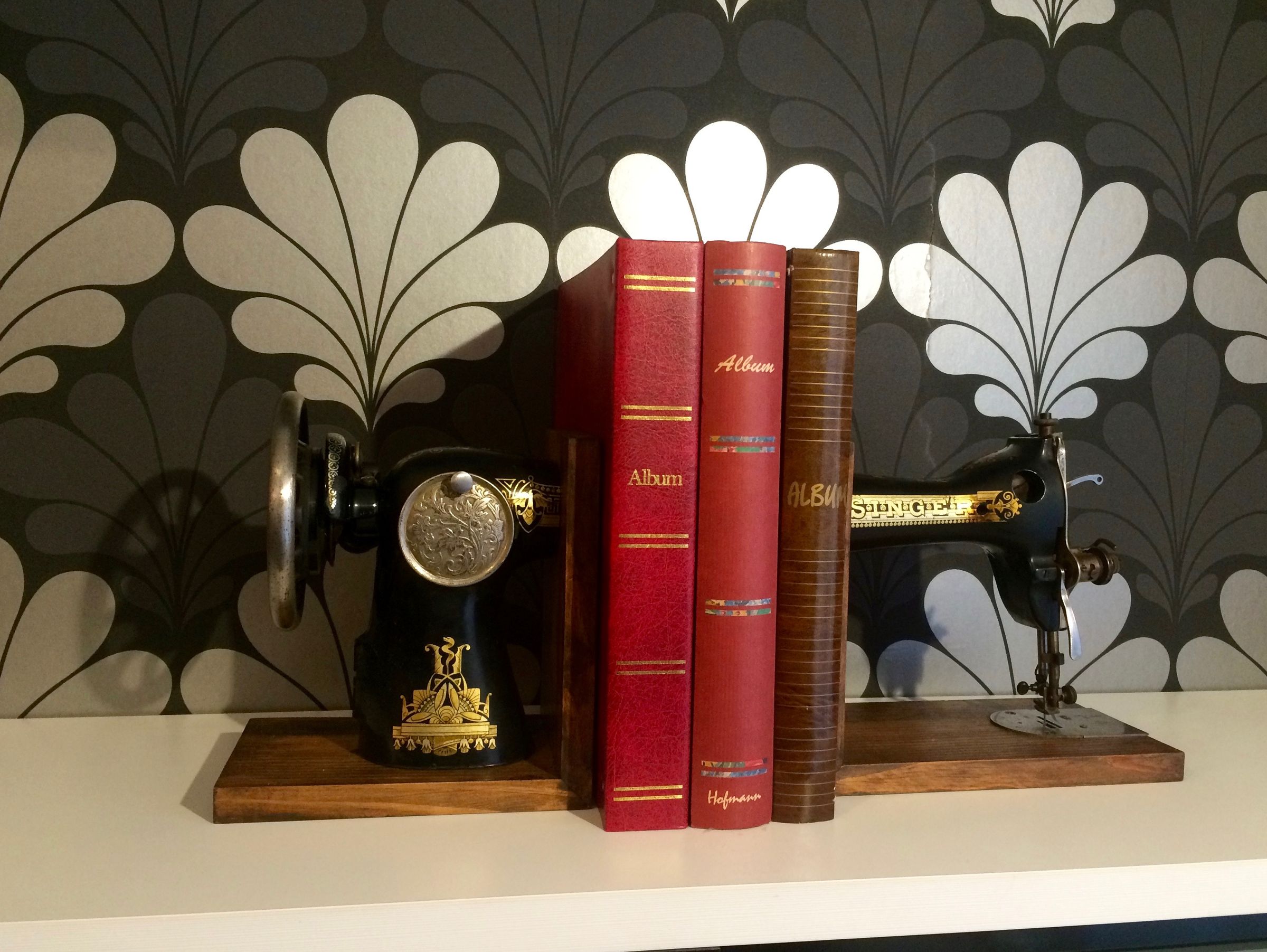 Bookends With an Old Sewing Machine!! (with Pictures) - Instructables