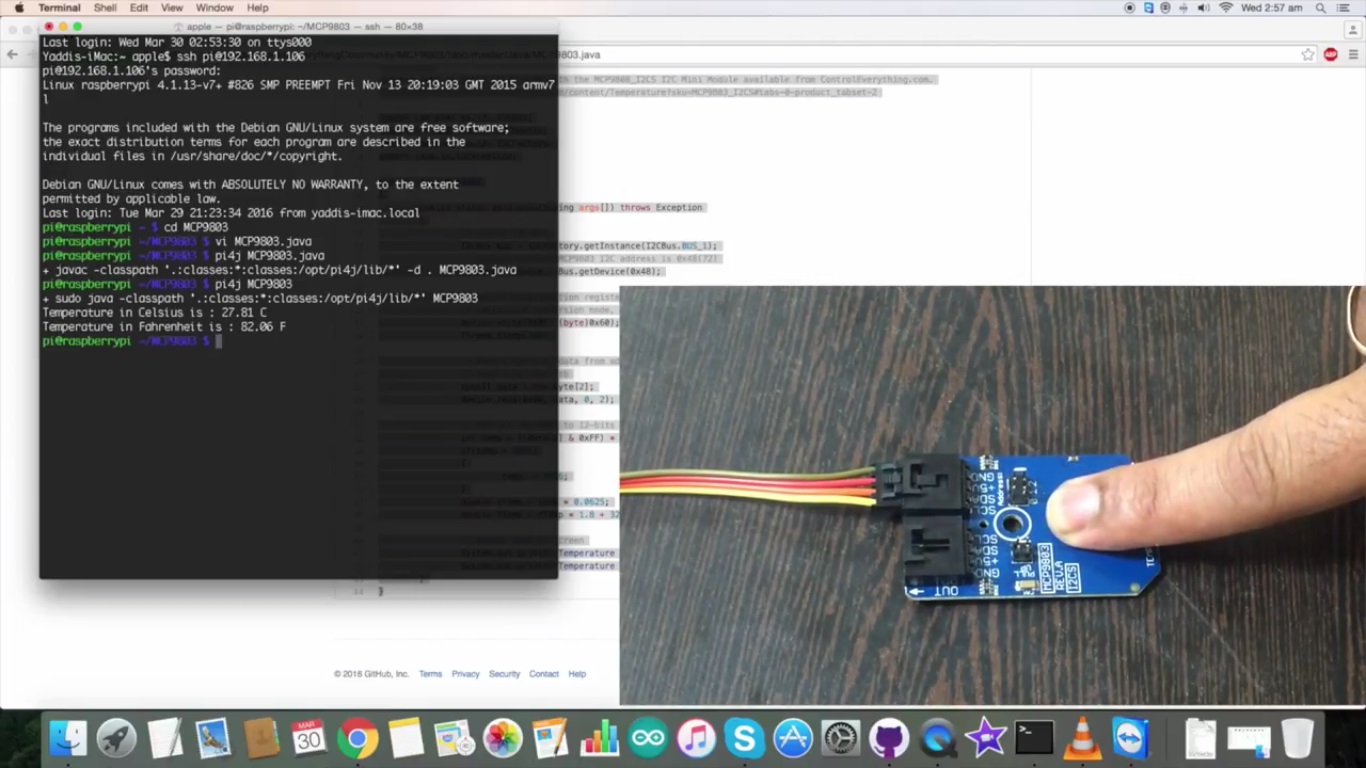 Temperature Measurement Using MCP9803 and Raspberry Pi : 4 Steps - Instructables