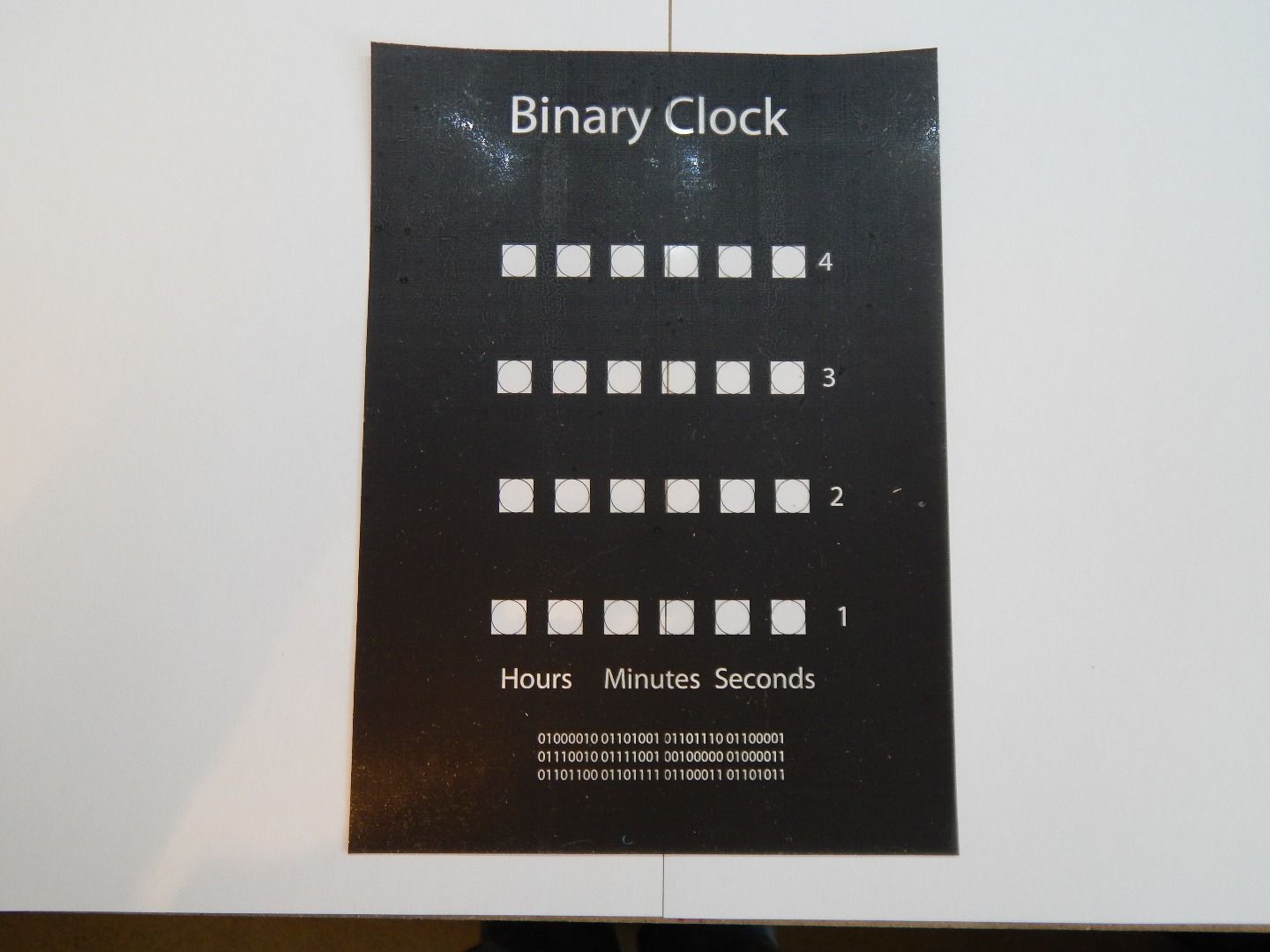 Binary Clock Using Neopixels : 6 Steps (with Pictures) - Instructables