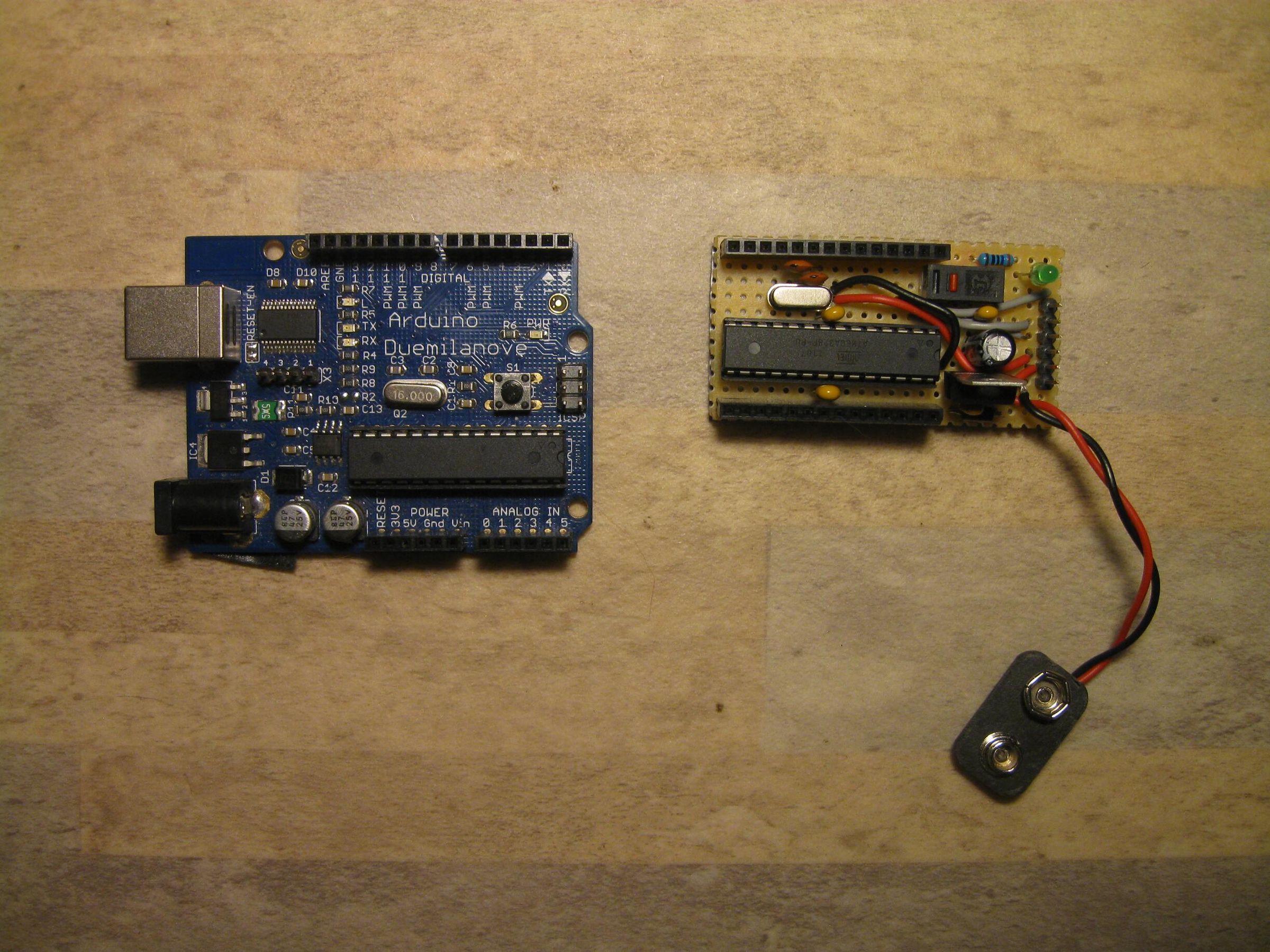 Small Form Factor DIY Arduino on Stripboard : 10 Steps - Instructables
