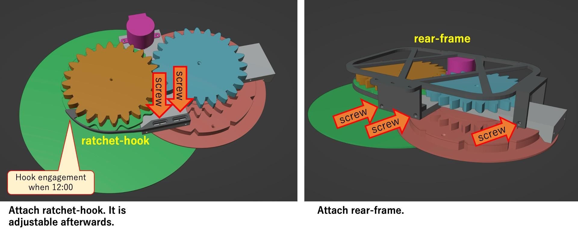Hybrid Clock - Mechanical Fusion of Digital and Analog Clocks : 6 Steps ...
