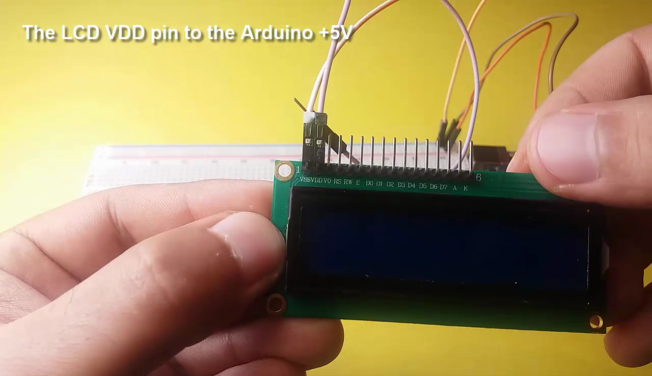 Arduino - Ultrasonic Sensor HC-SR04 With LCD Display : 4 Steps ...