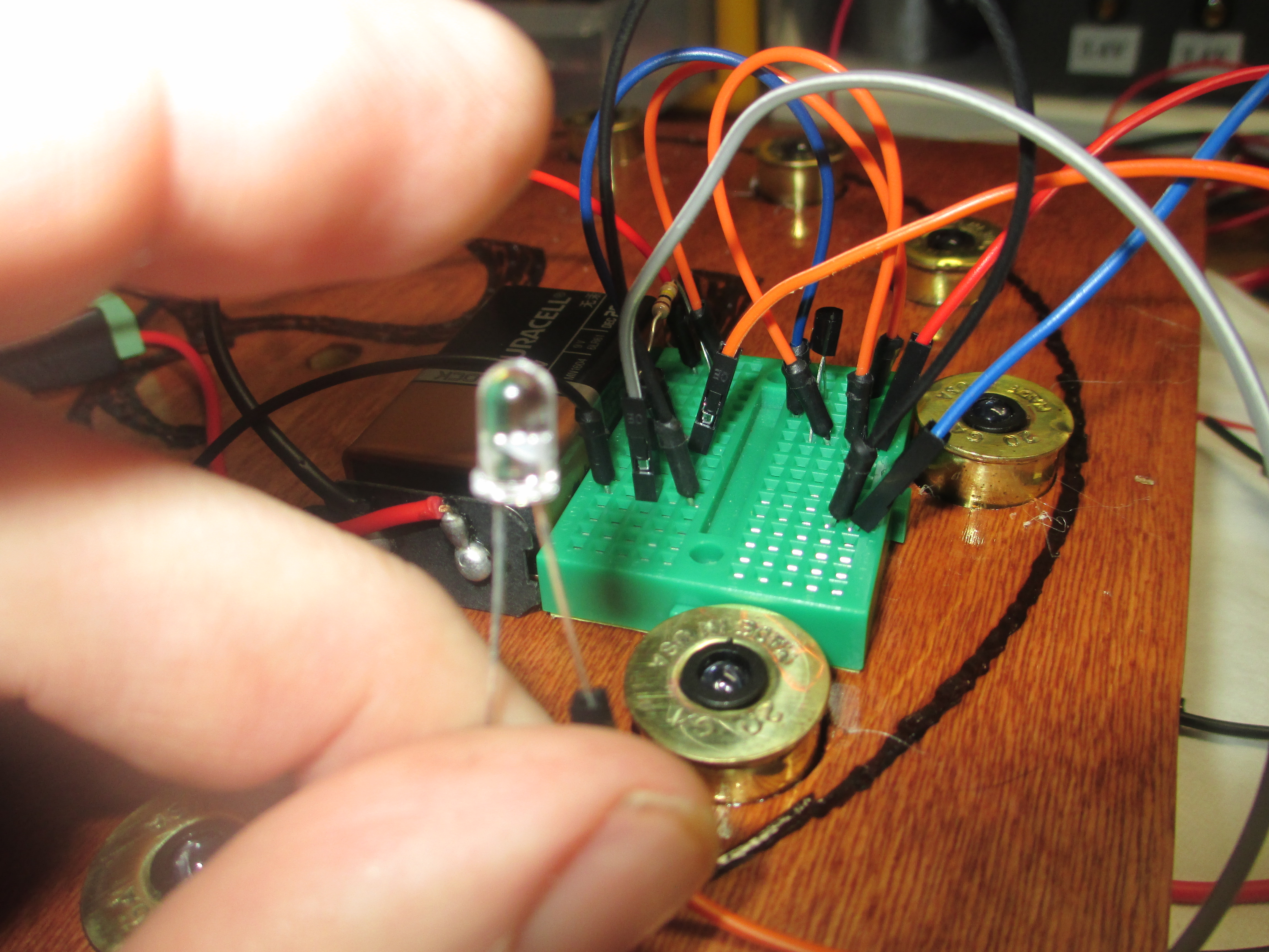 Shotgun Shell Light Sensor Clock : 21 Steps (with Pictures) - Instructables