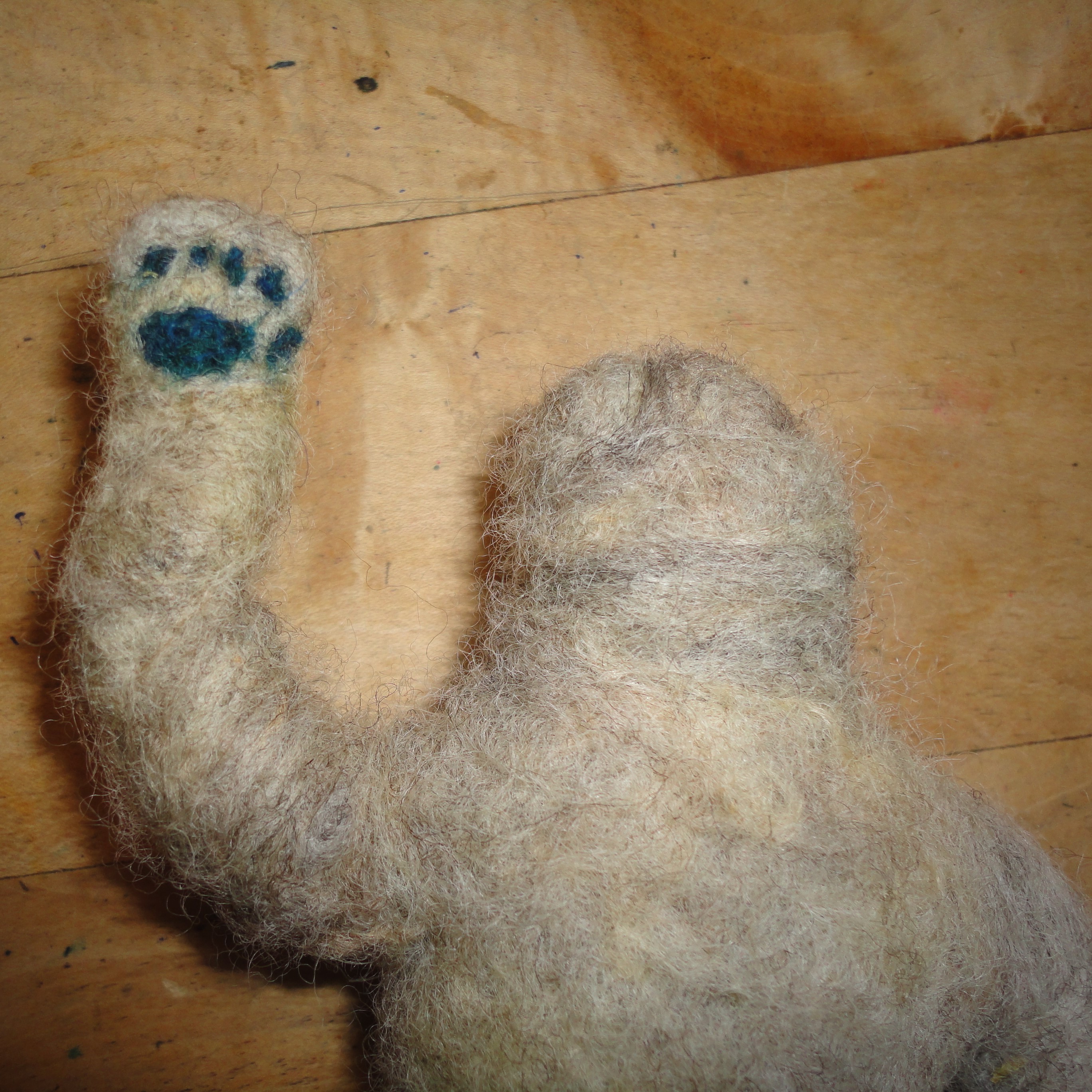 Needlefelting a Pocket Yeti / Ickabog : 7 Steps (with Pictures ...