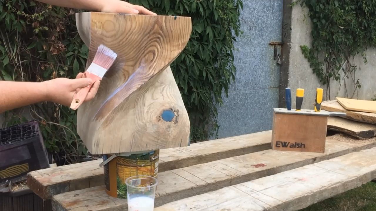 Twisted Stool / End Table : 14 Steps (with Pictures) - Instructables