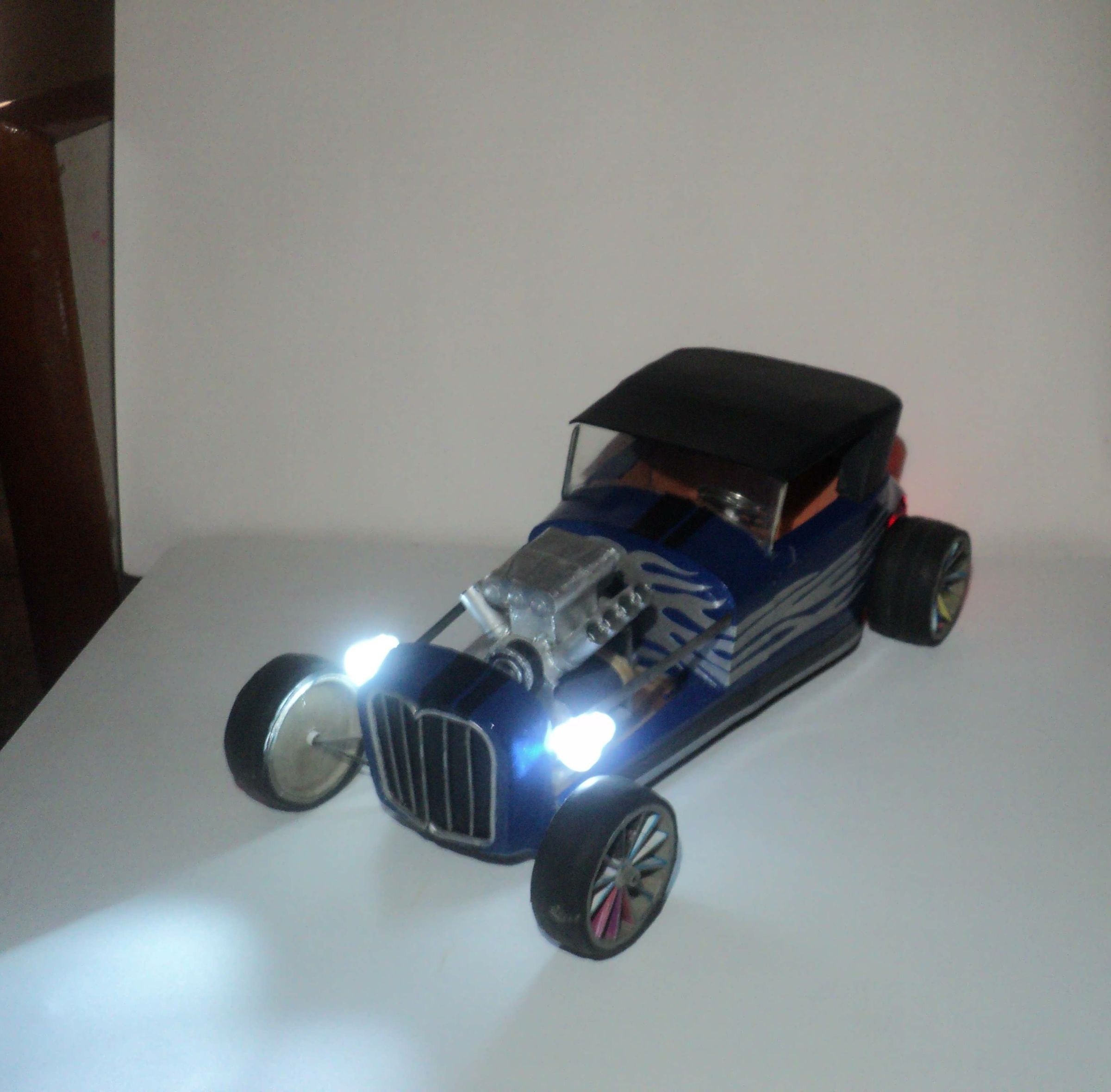 Homemade Hot Rod Vintage Car Model : 12 Steps (with Pictures ...
