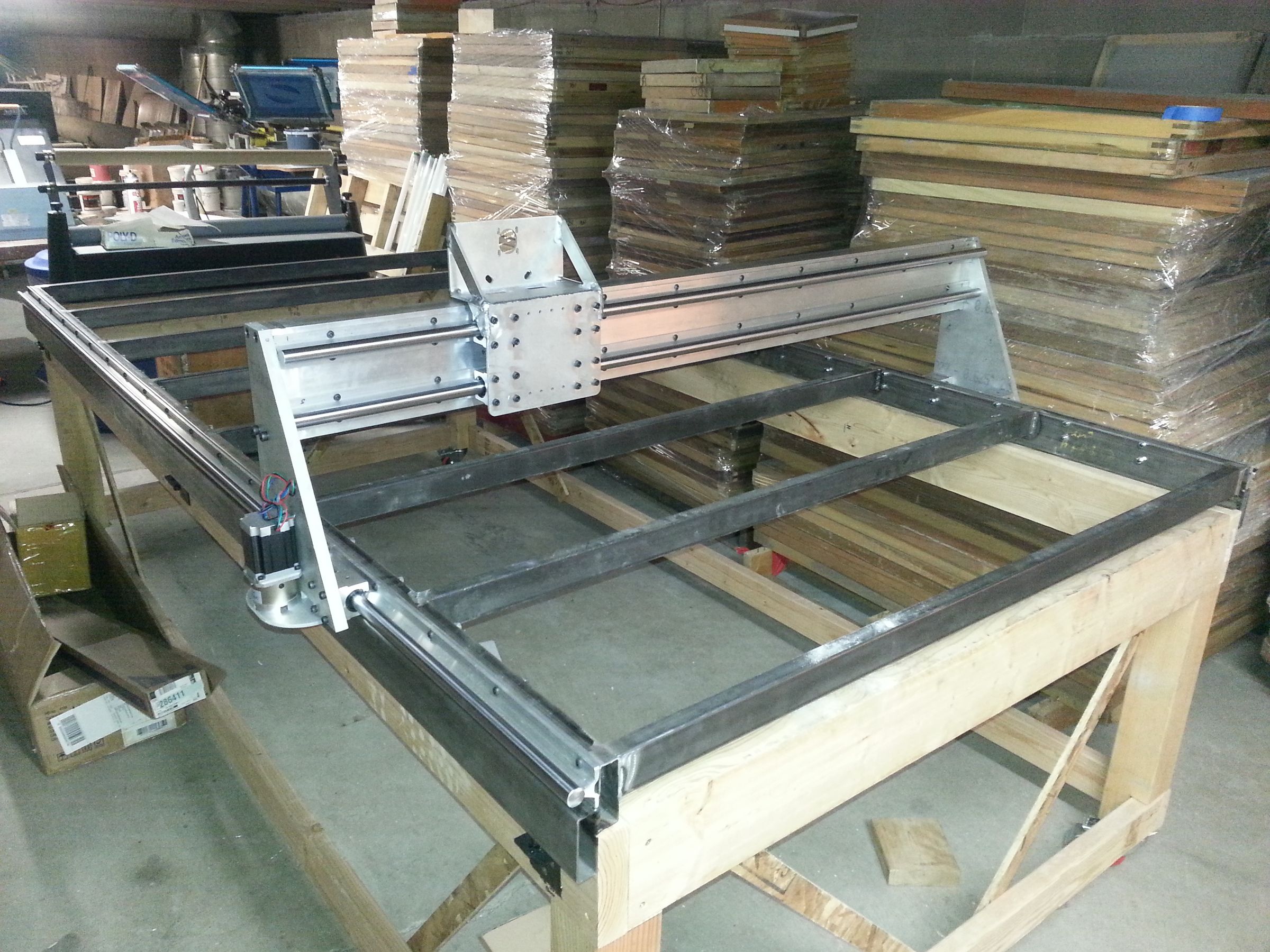 Rino Route Belt Drive Large Format CNC Router : 39 Steps (with Pictures ...