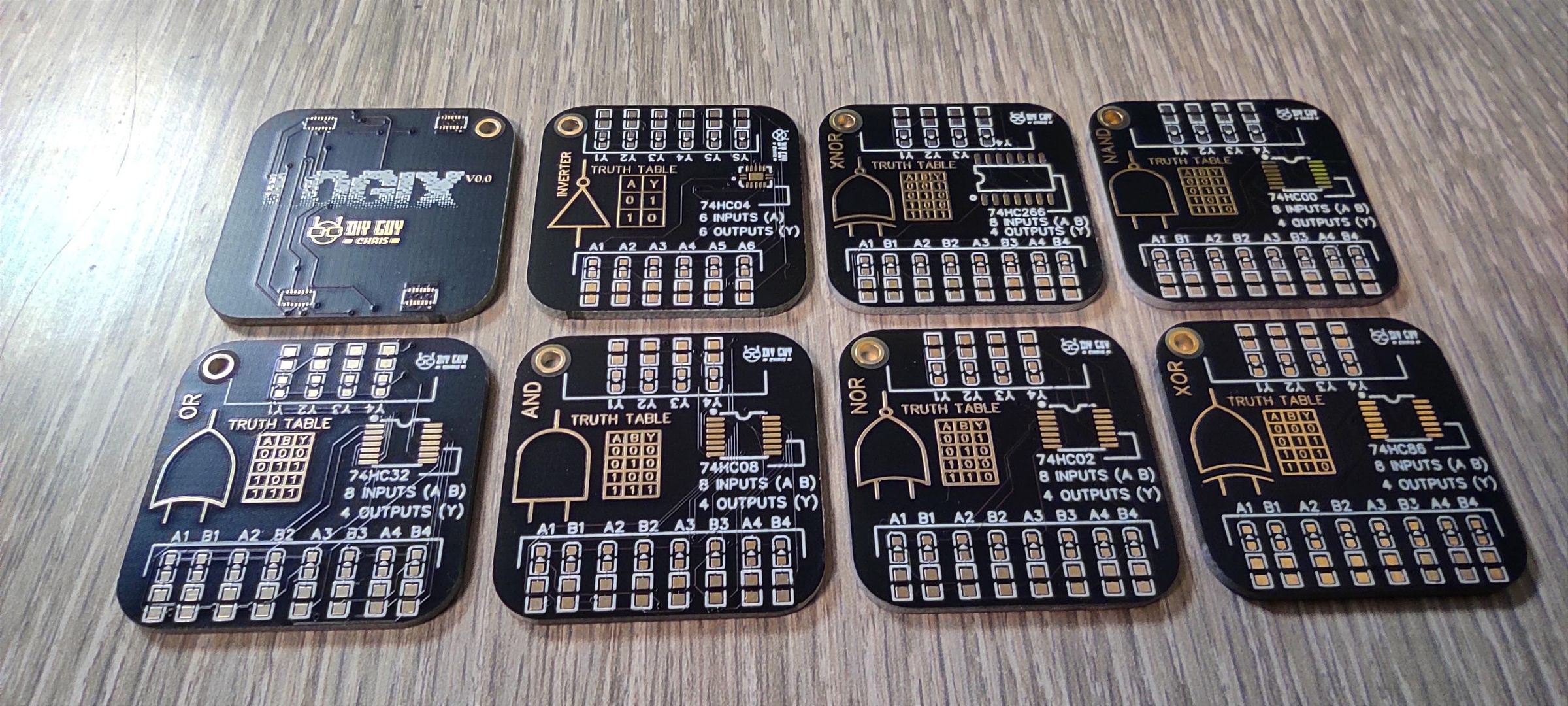 LOGIX: Creating a Logic Gates Training Board : 3 Steps (with Pictures ...
