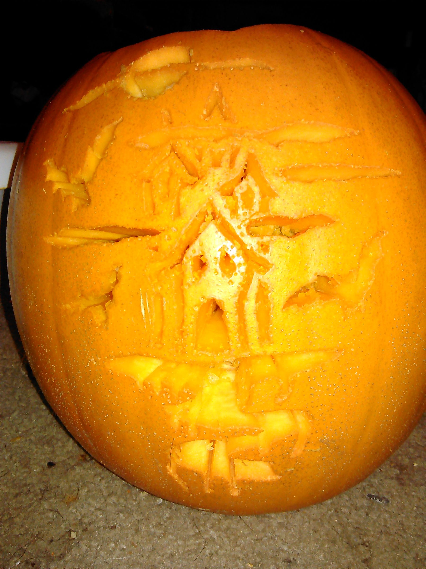 Haunted House Pumpkin - Instructables