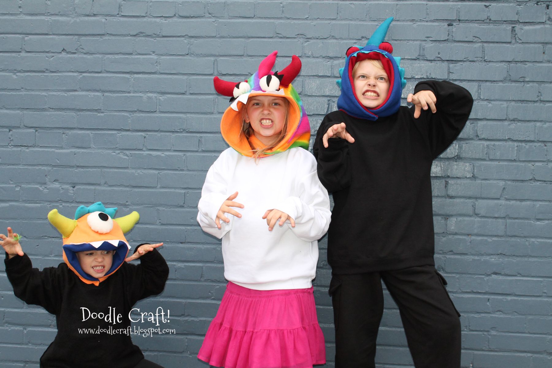 Monster Hoods! Keep Warm and Look AWESOME in Cold Weather! : 17 Steps ...