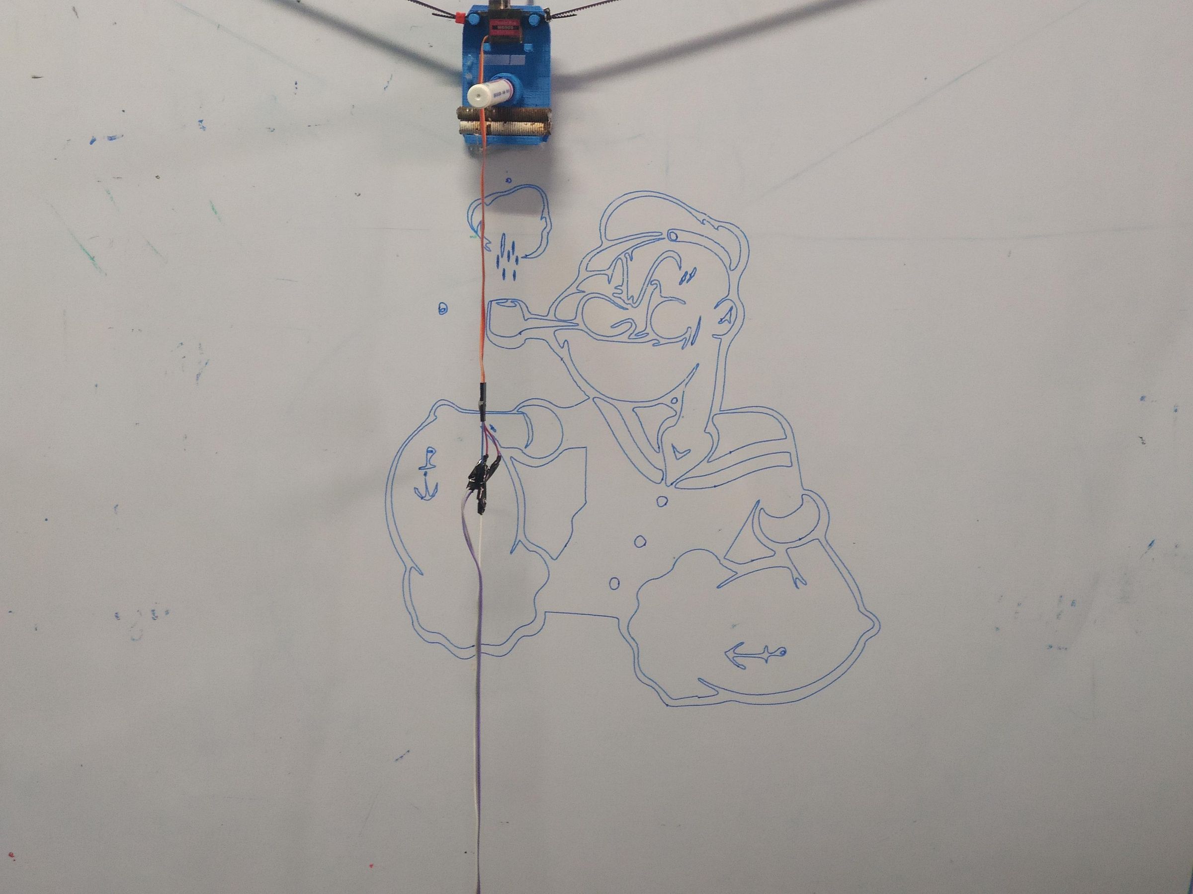 VERTICAL X-Y PLOTTER || DRAWING ROBOT || ARDUINO PLOTTER : 6 Steps ...