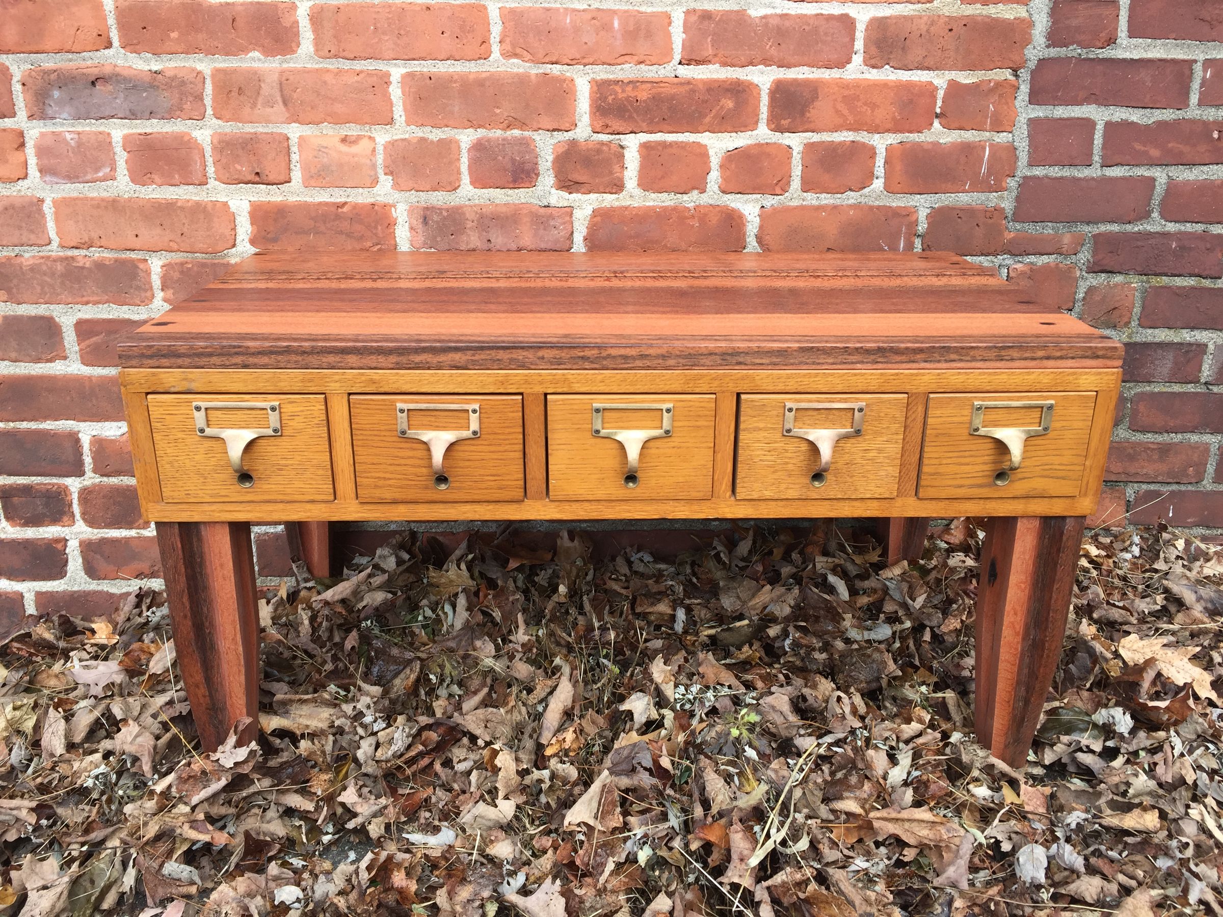 Reclaimed Librarian's Table : 6 Steps (with Pictures) - Instructables