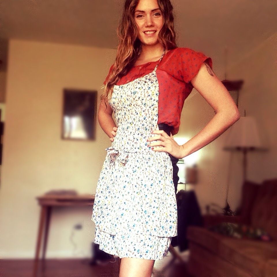DIY Apron From Old Dress : 5 Steps - Instructables