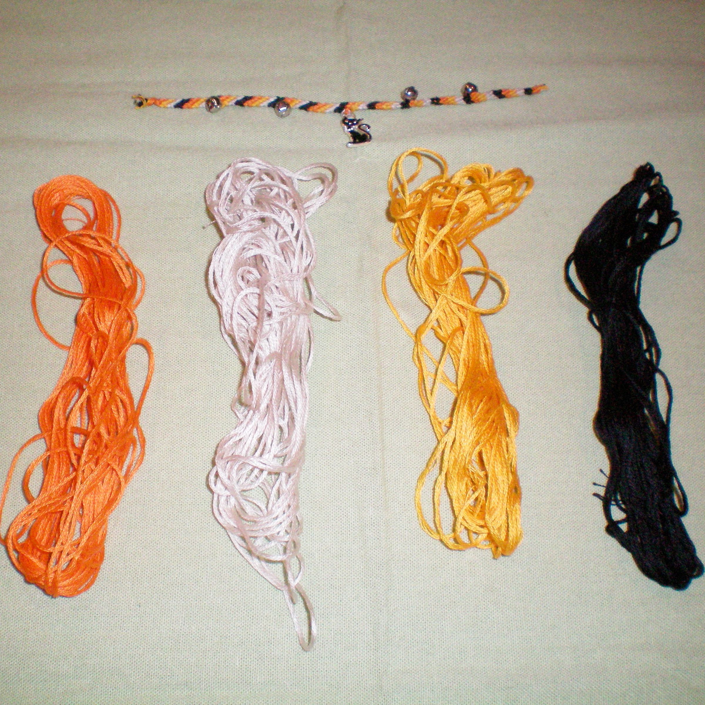 Halloween Friendship Bracelets : 7 Steps - Instructables