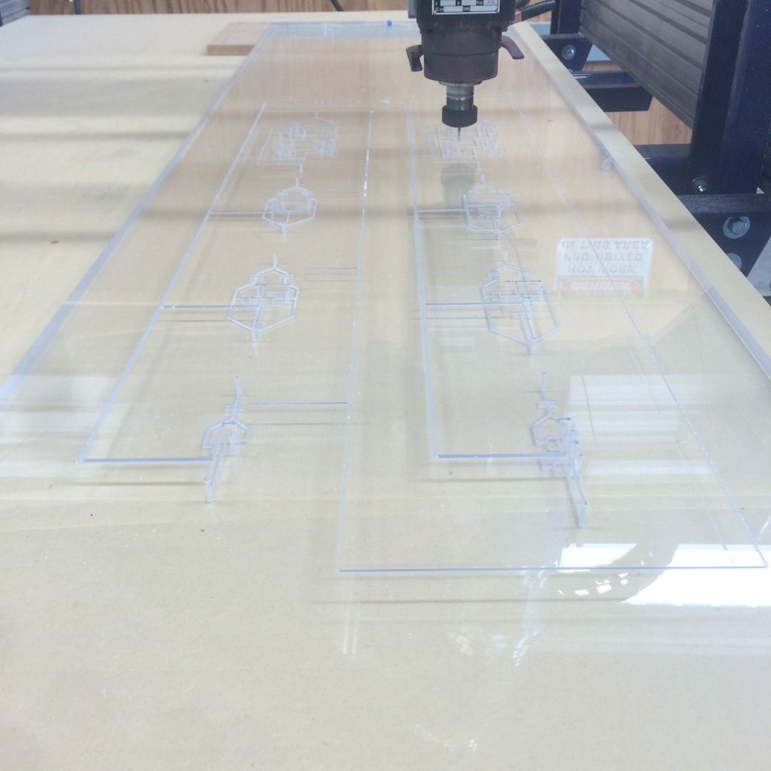 Inlaid Logic : a Giant Circuit Board Inlay Made Out of Waterjet ...