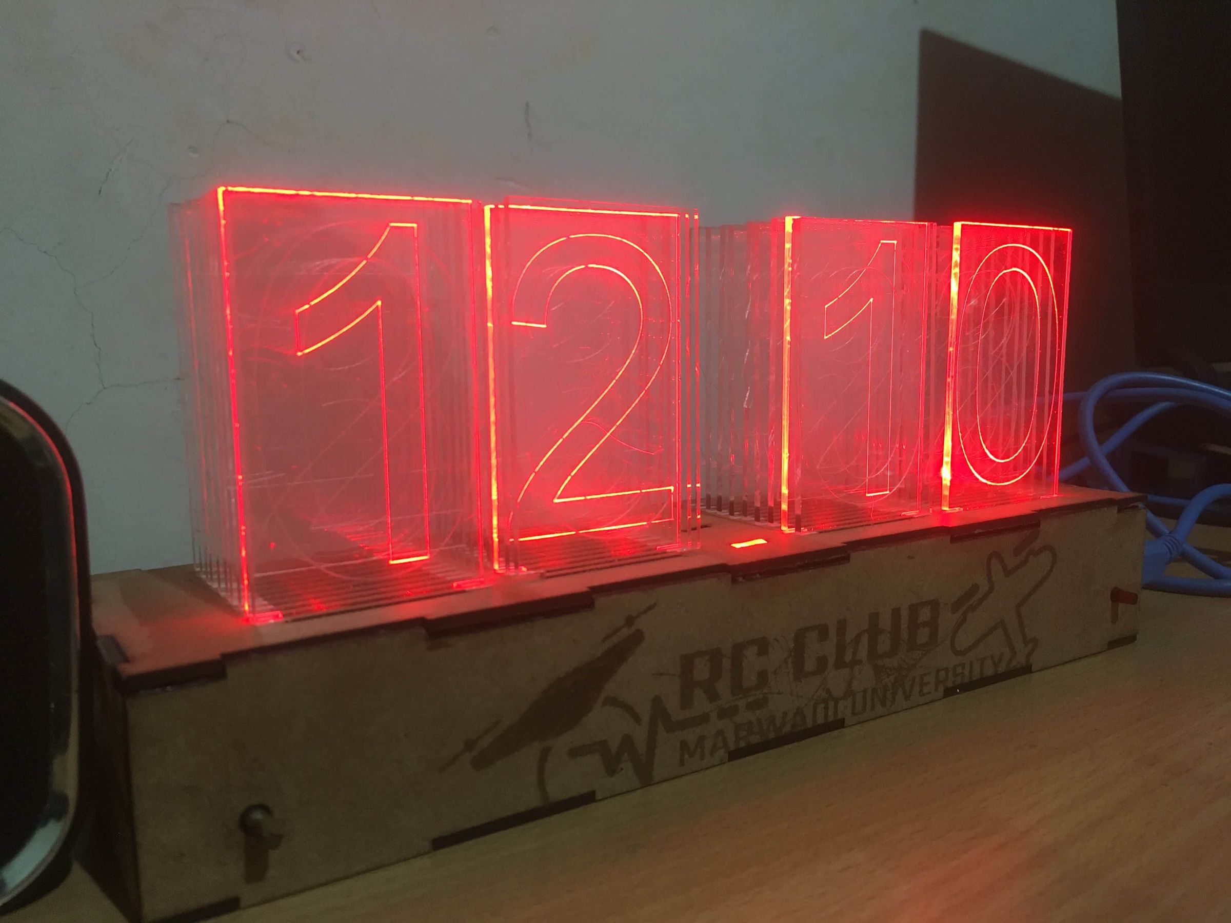 All in One Digital Chronometer ( Clock, Timer, Alarm , Temperature ...