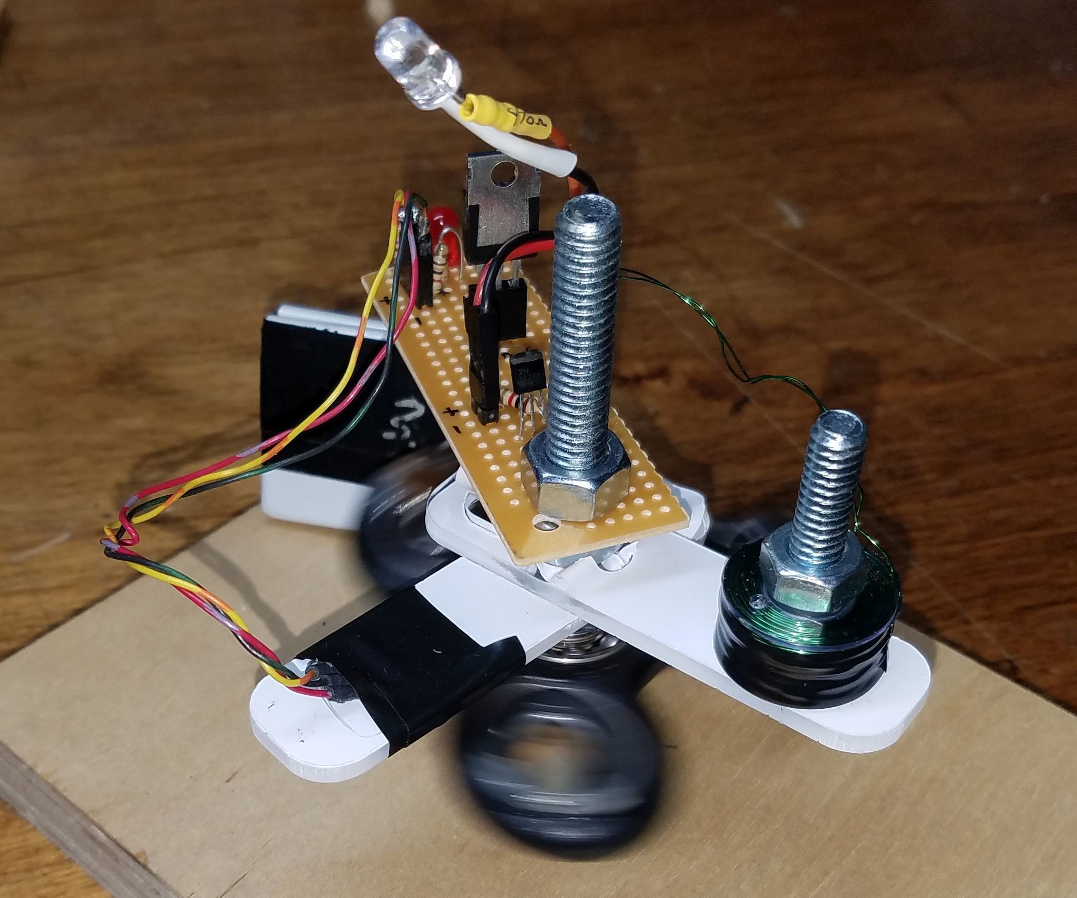Fidget Spinner to Brushless Motor : 8 Steps (with Pictures) - Instructables
