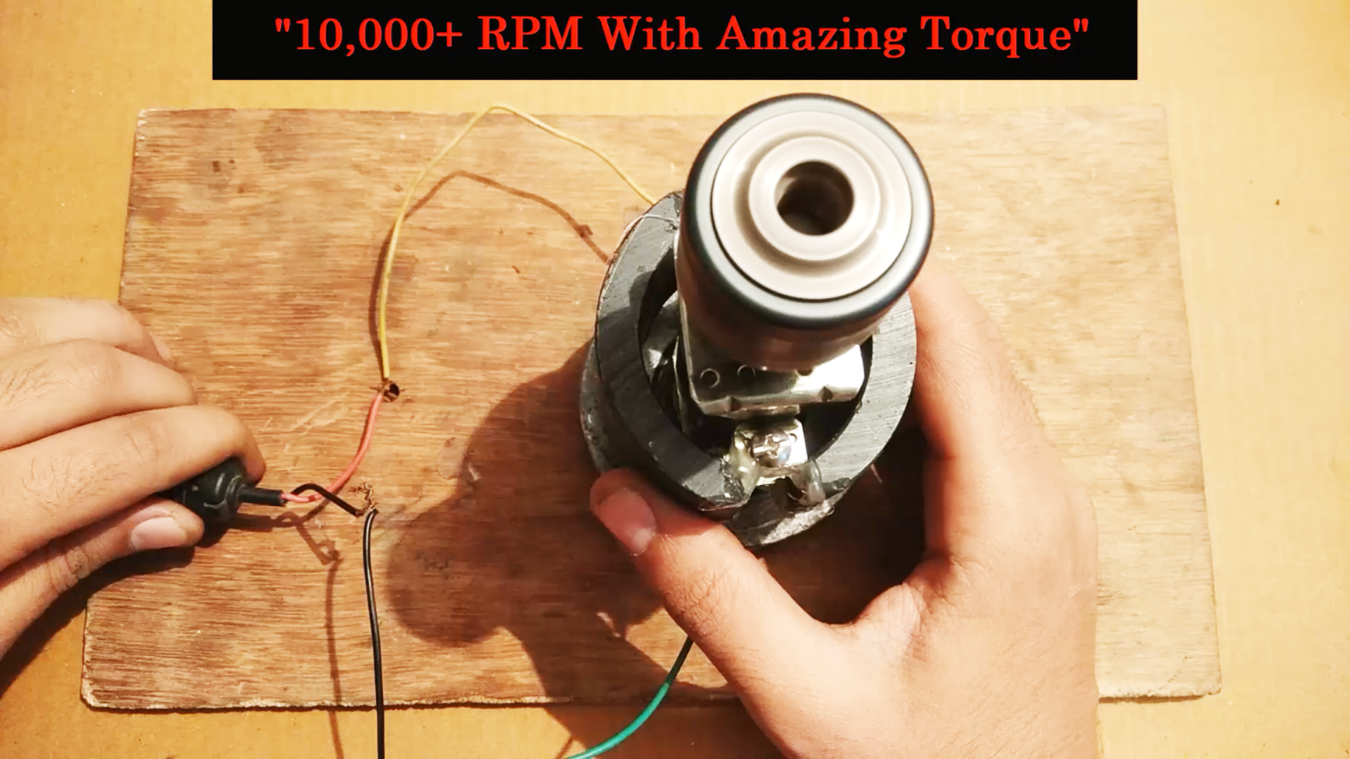 Make a Powerful 48V DC Motor From a Dead Blender/Drill Motor : 3 Steps ...