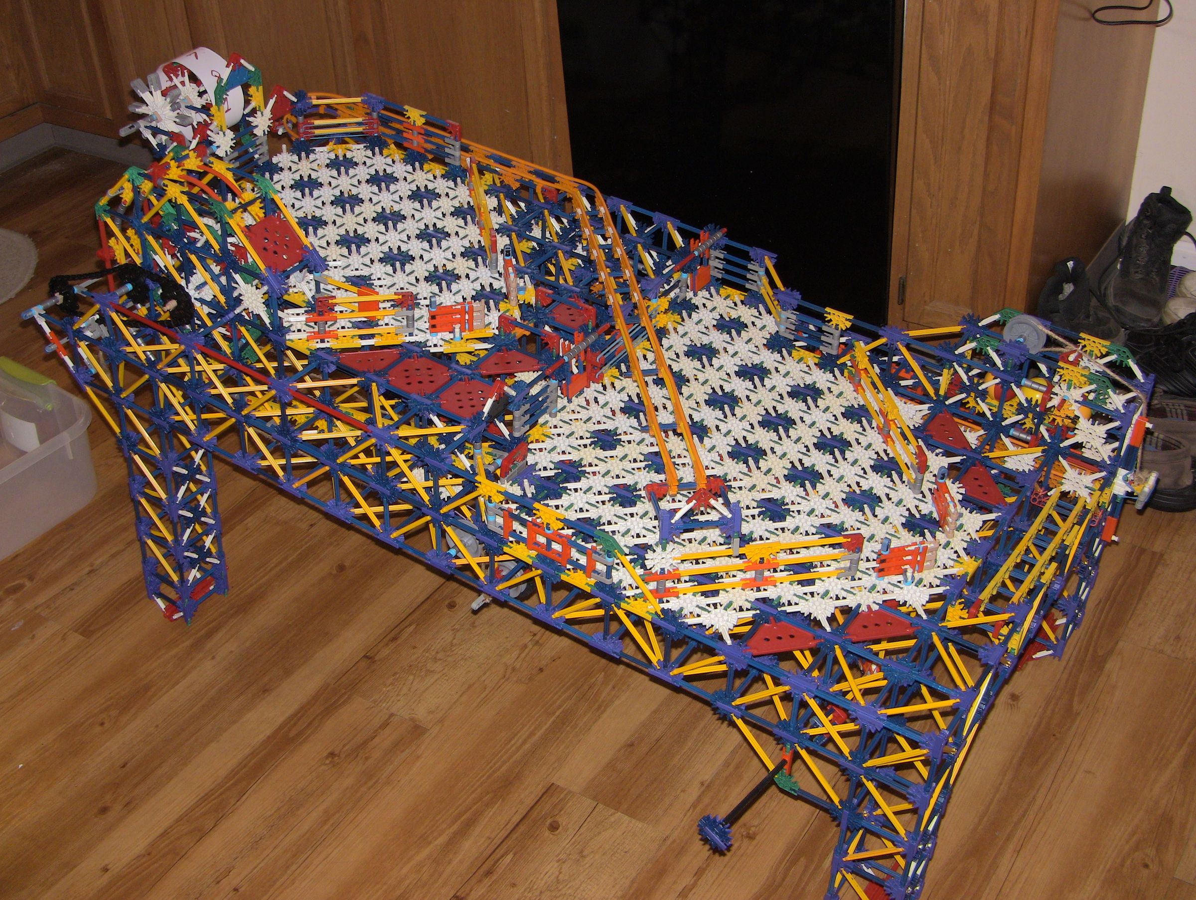 Knex Double- Decker- What- The- Hecker Pinball Machine Instructions ...