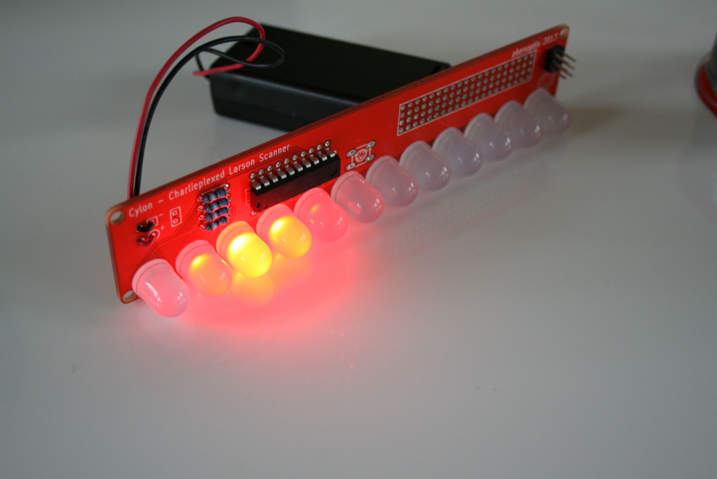 The Cylon - Larson Scanner Kit - With Charlieplexing! : 9 Steps (with ...