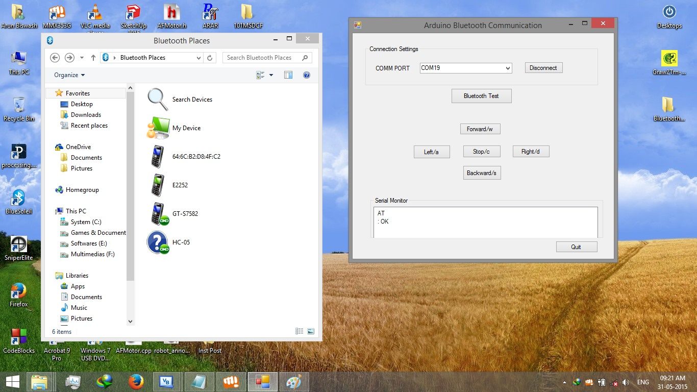 How to Program Arduino Bluetooth Serial Communication in Visual Basic ...