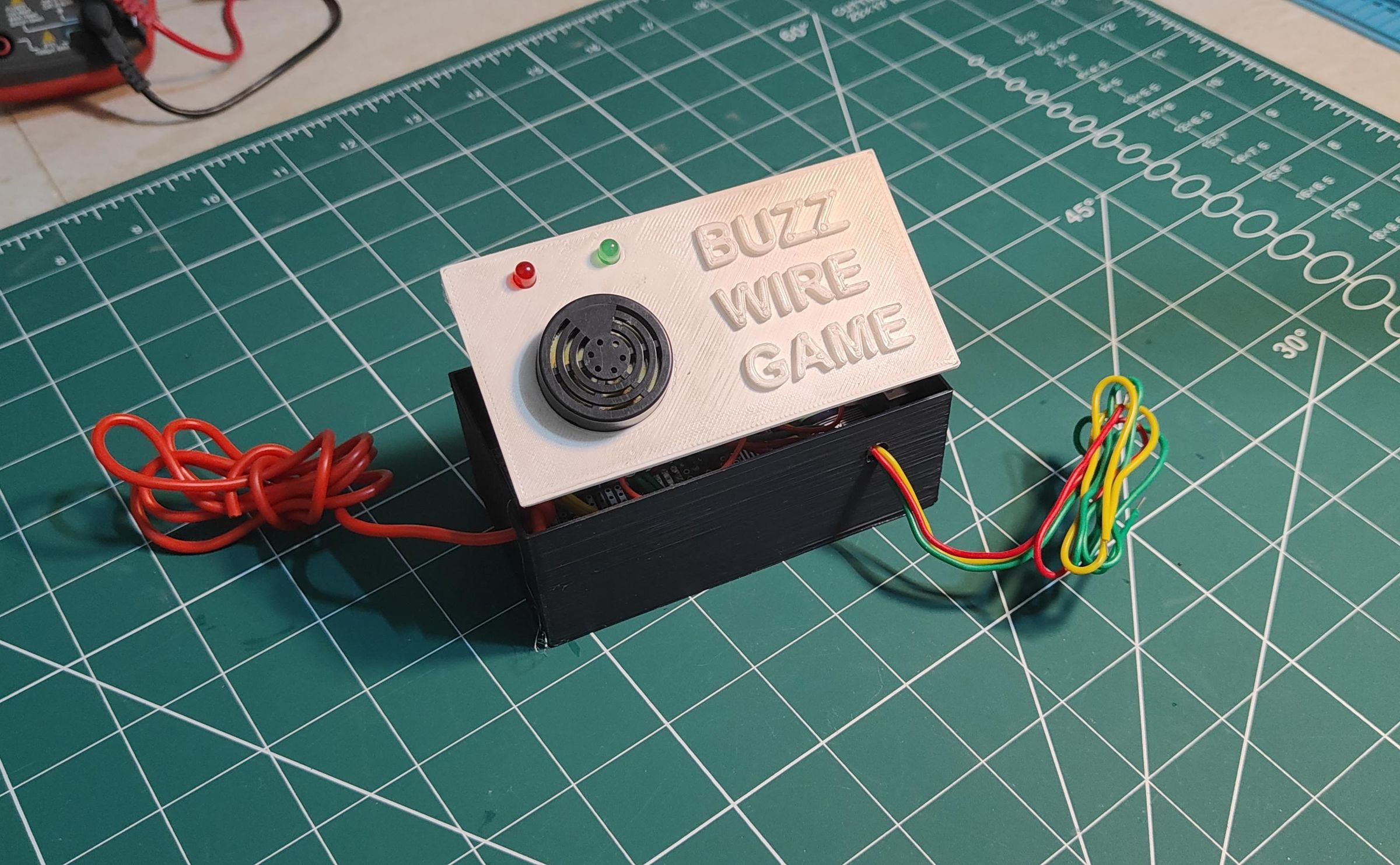 DIY Arduino Controlled Buzz Wire Game : 19 Steps (with Pictures ...
