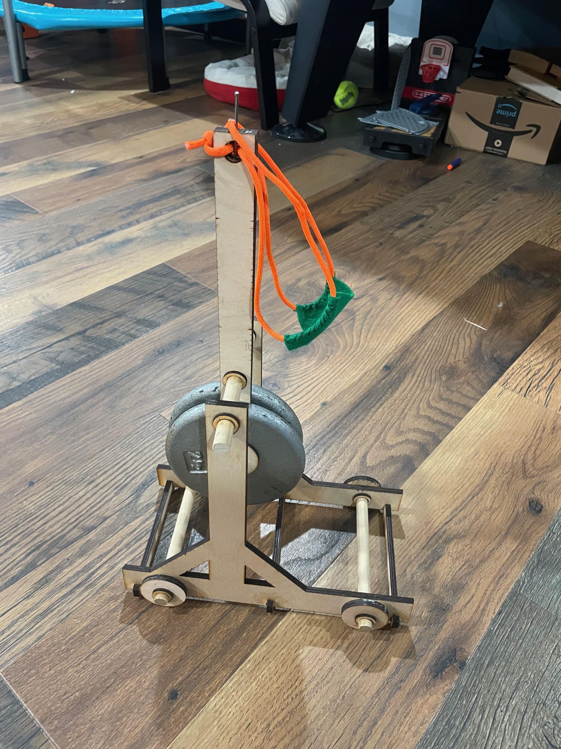 Launch It: Small But Mighty Trebuchet! : 13 Steps (with Pictures ...