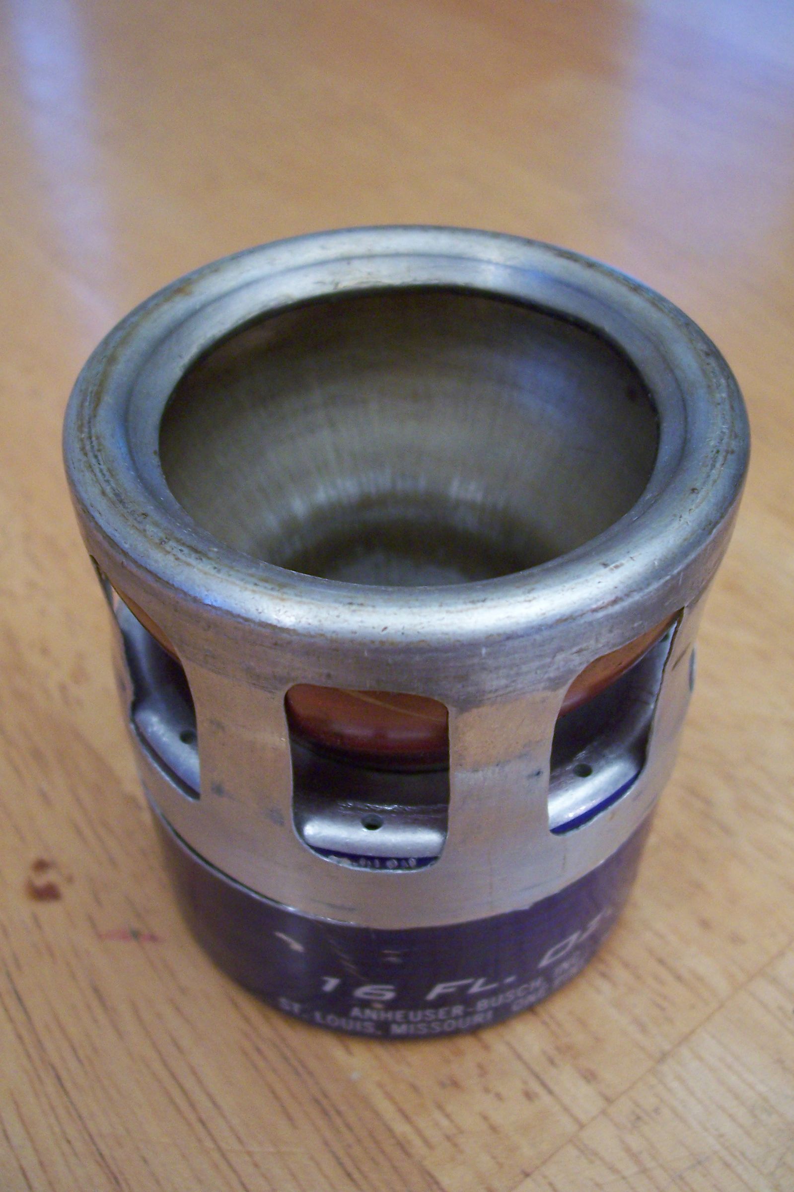 Aluminum Bottle Alcohol Stove : 10 Steps (with Pictures) - Instructables