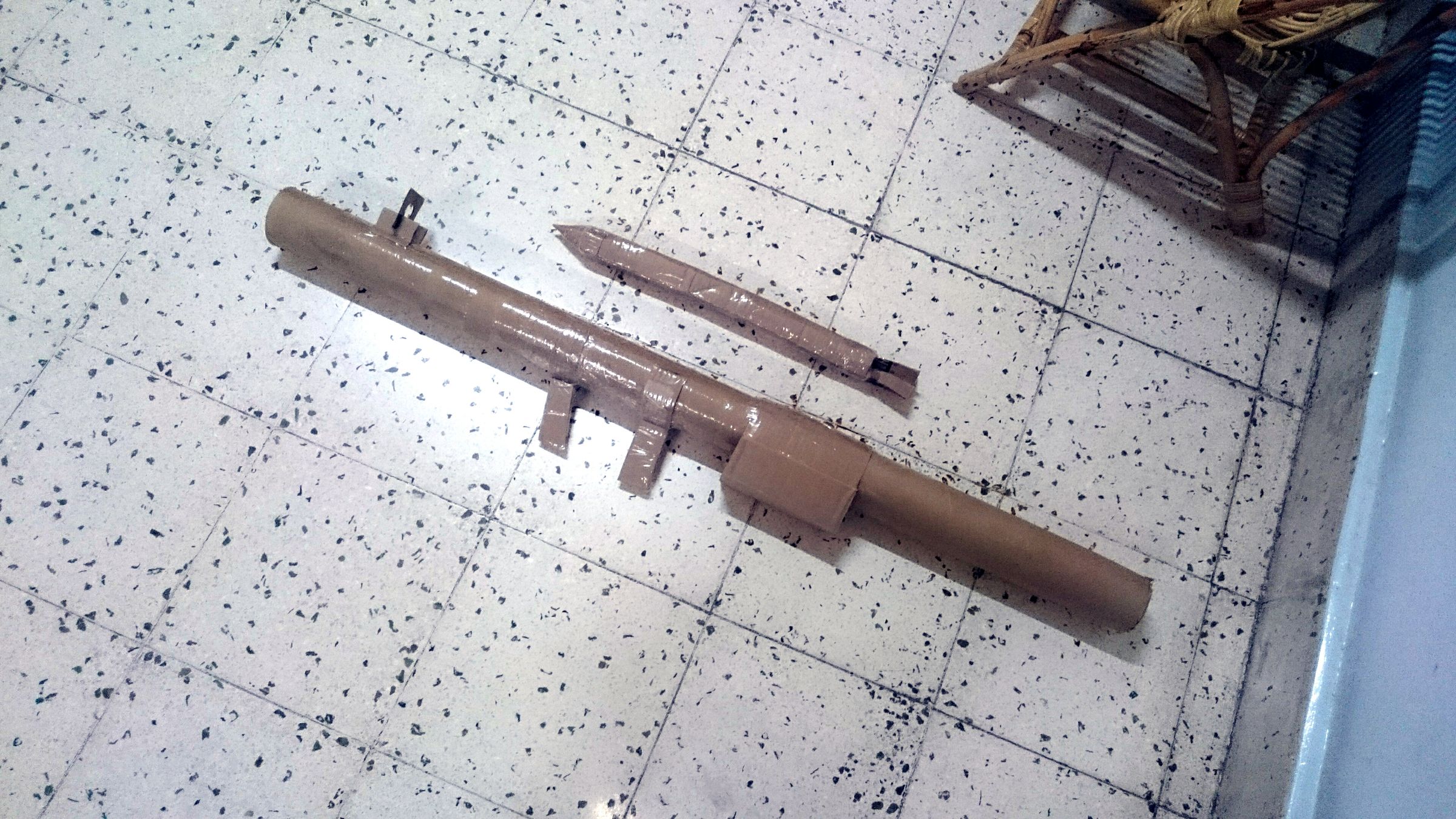 DIY Cardboard Bazooka : 11 Steps - Instructables