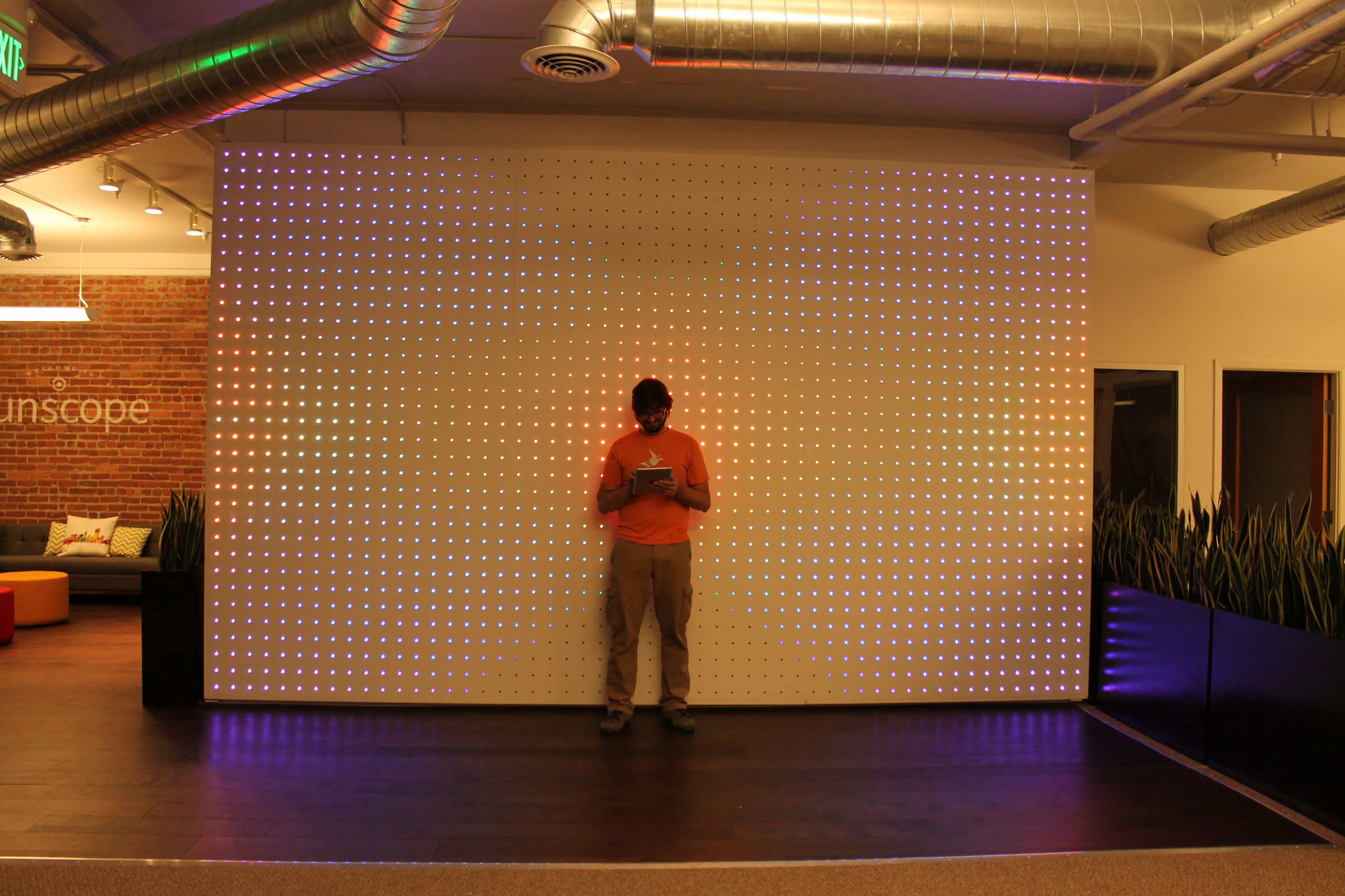 Make an Interactive IPad Controlled LED Wall : 8 Steps (with Pictures ...