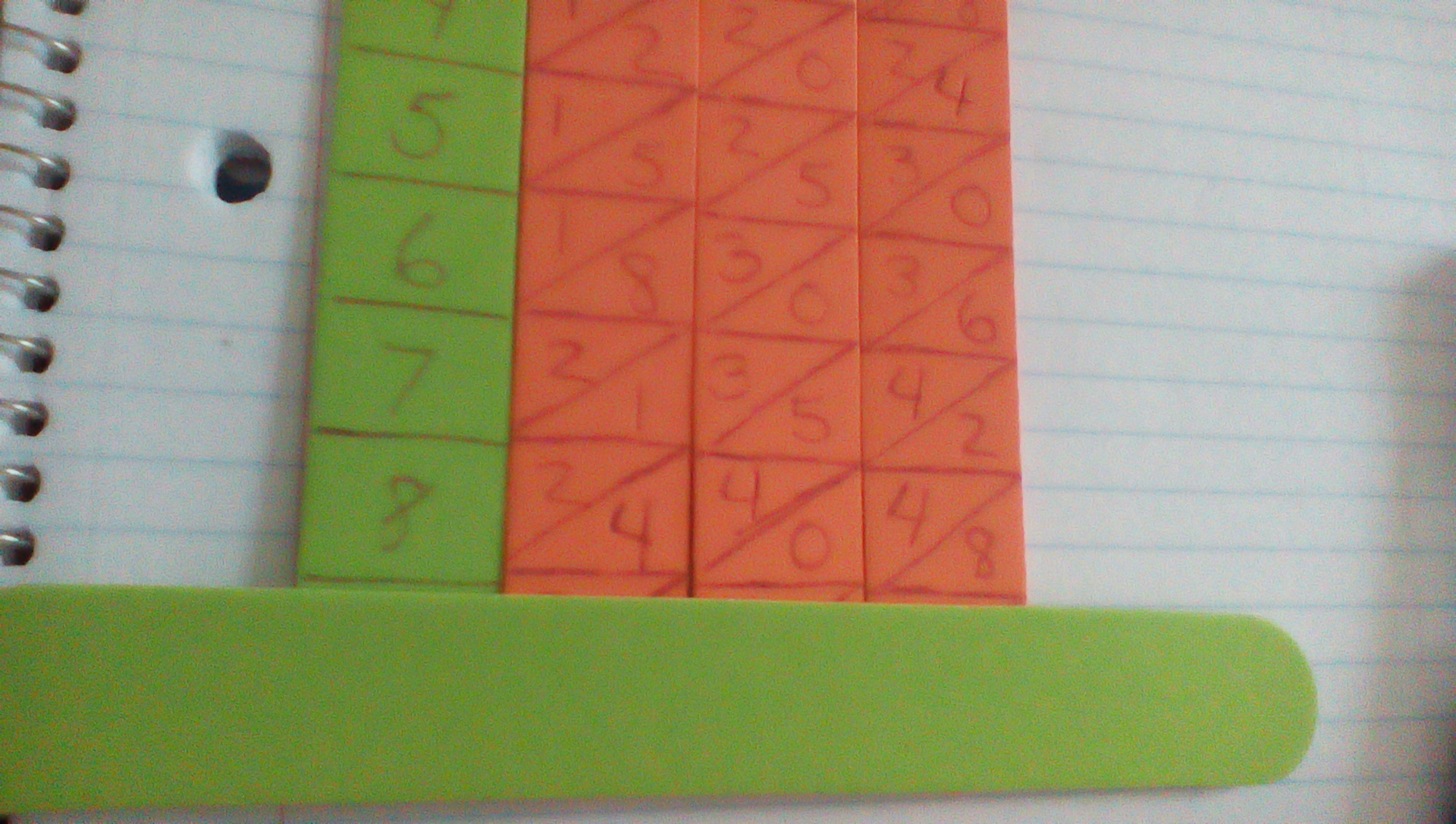 Napier's Bones and Lattice Multiplication : 5 Steps (with Pictures ...