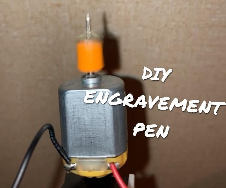 DIY Engravement Pen! Simple and Efficient! : 5 Steps - Instructables