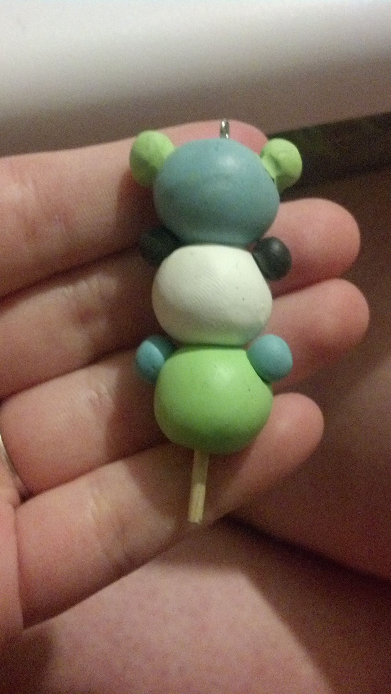 How to Make a "Dongo Panda Polymer Clay Charm" : 10 Steps - Instructables