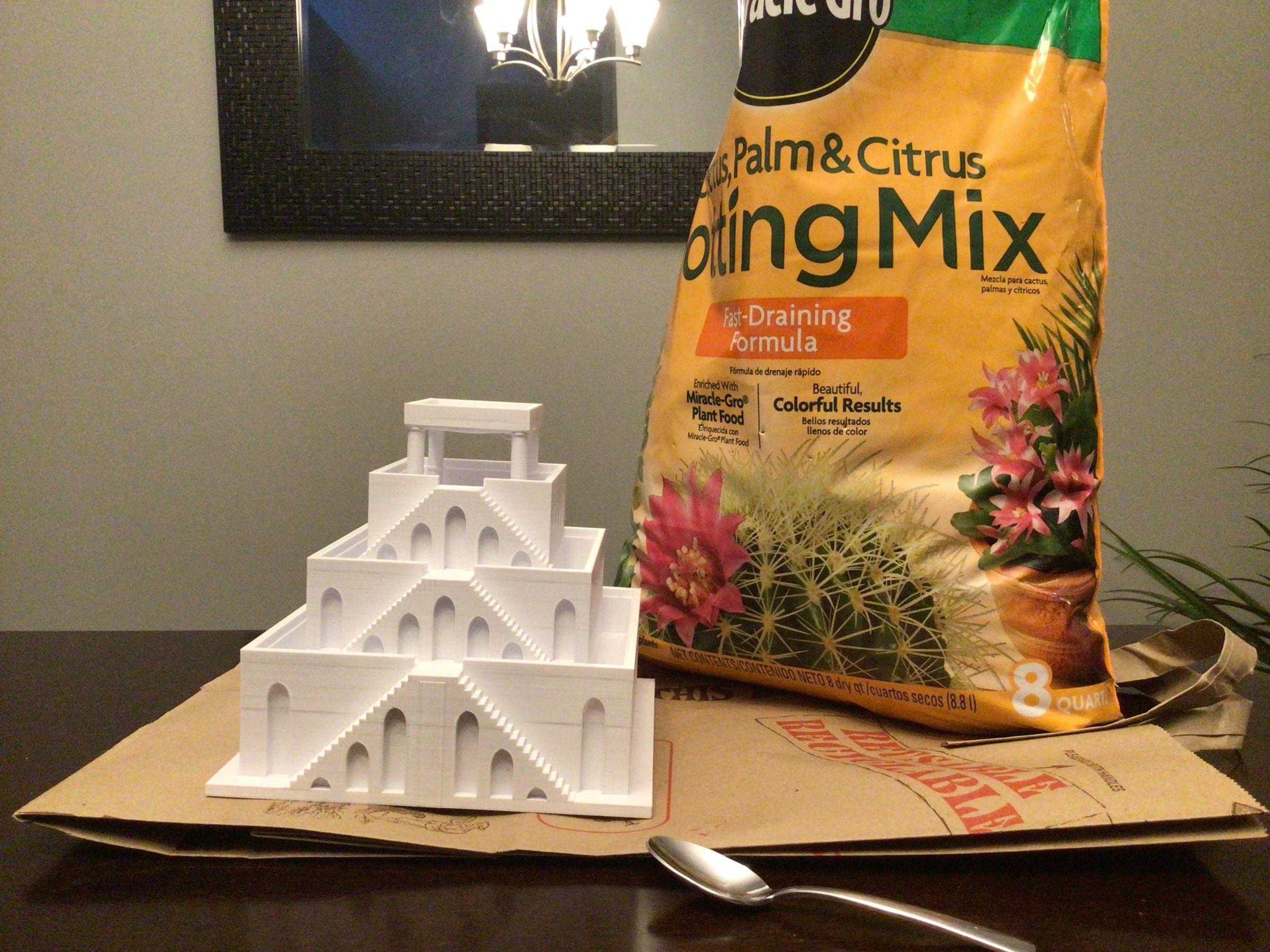 3D Printed Hanging Gardens Flower Pot : 6 Steps (with Pictures ...