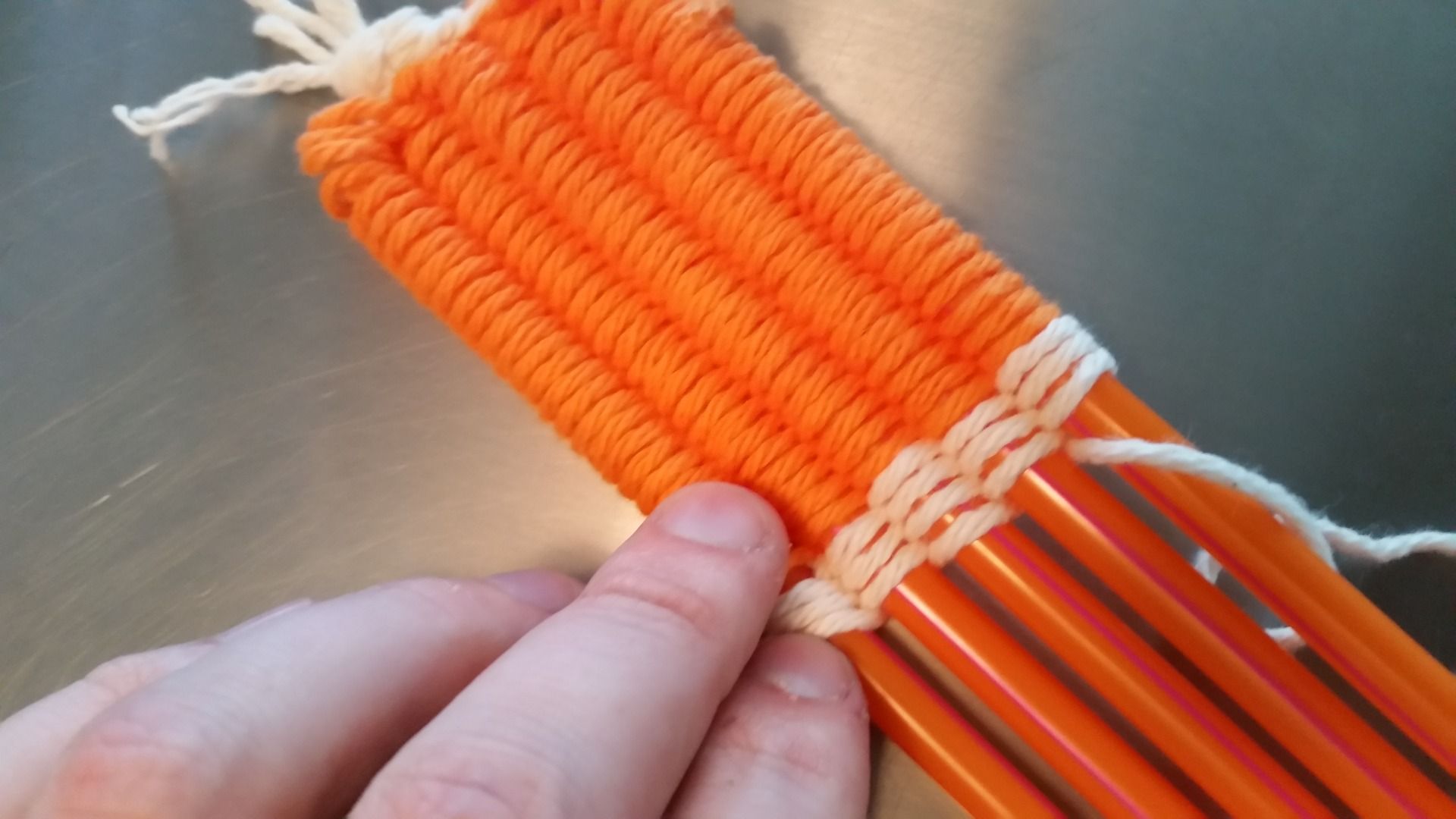 How to Make a Coffee Straw Micro Loom : 9 Steps (with Pictures ...