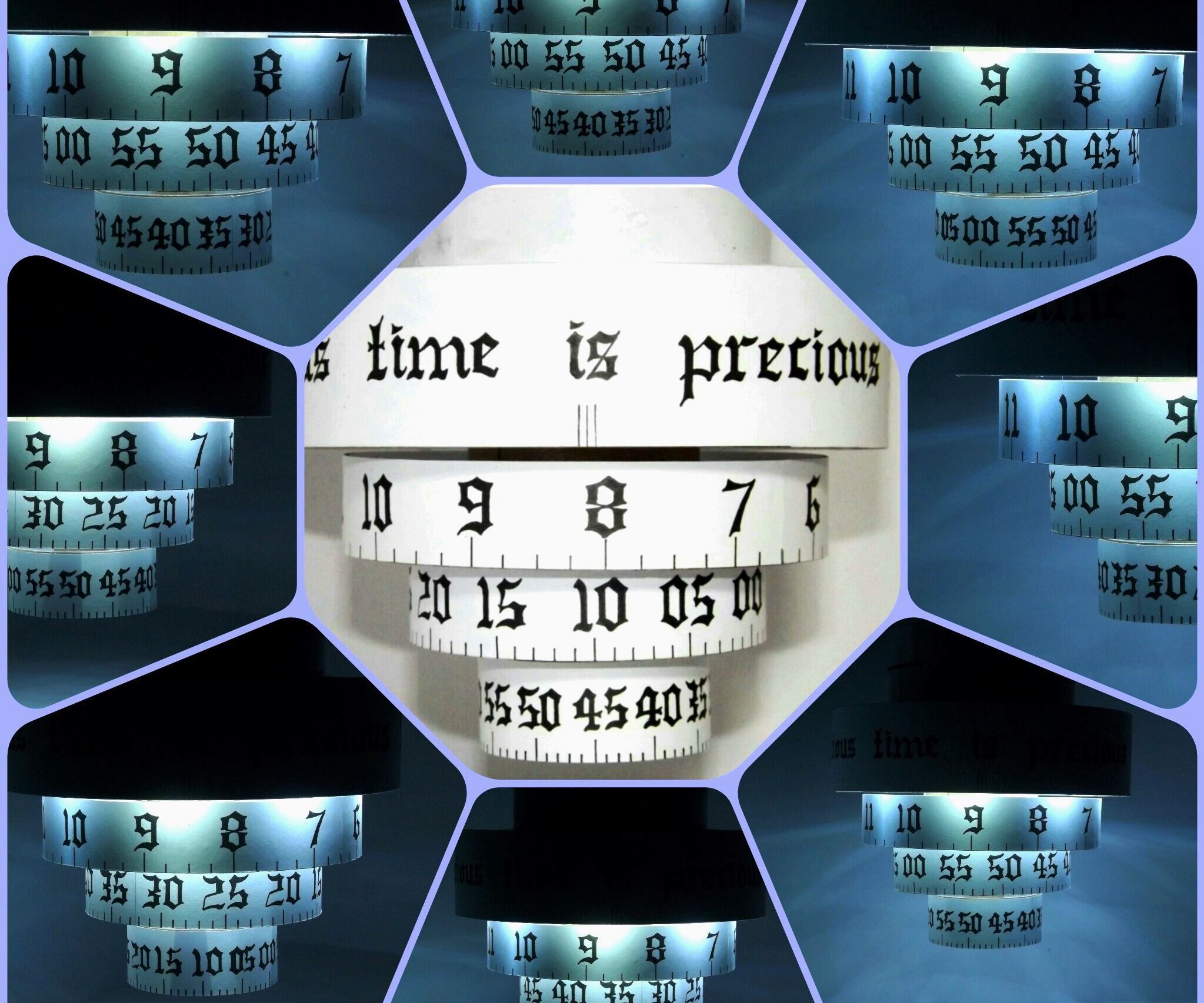 Cardboard Paper Ring Clock : 10 Steps (with Pictures) - Instructables