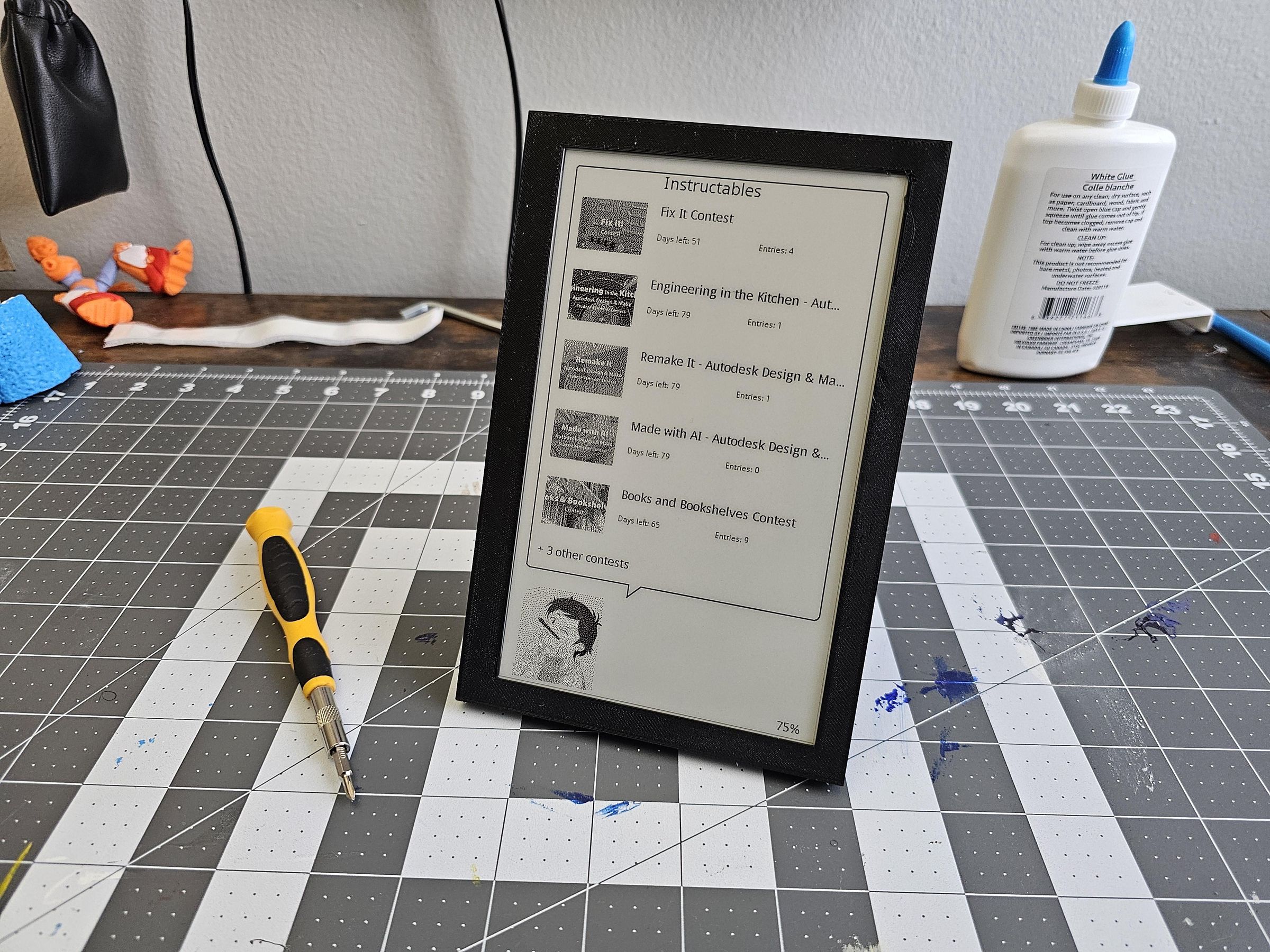 Building Glance: an E-ink Dashboard/ Photo Album Display : 9 Steps ...