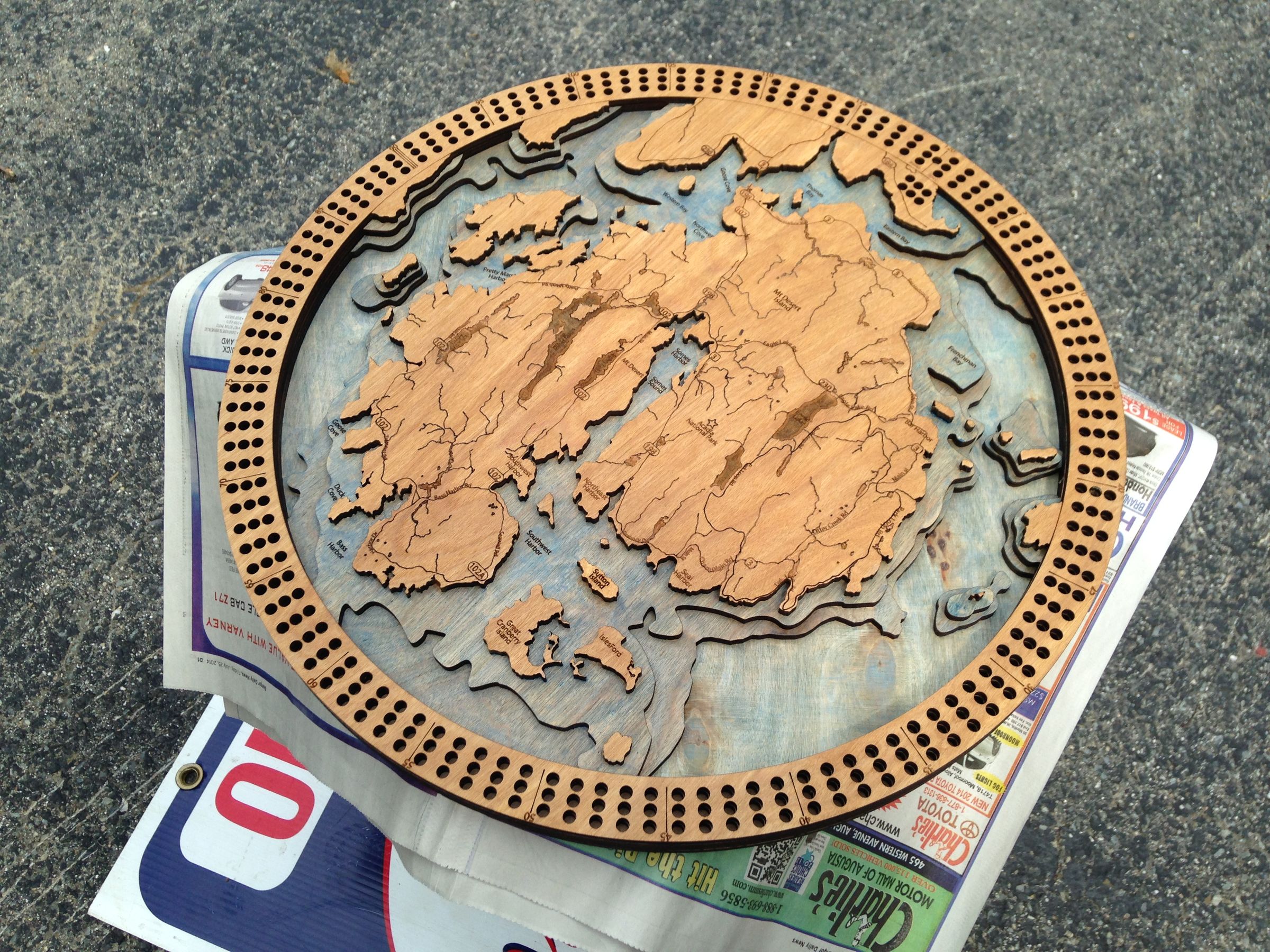 Creating Custom 3D Cribbage Boards With a Laser Cutter! : 5 Steps (with ...