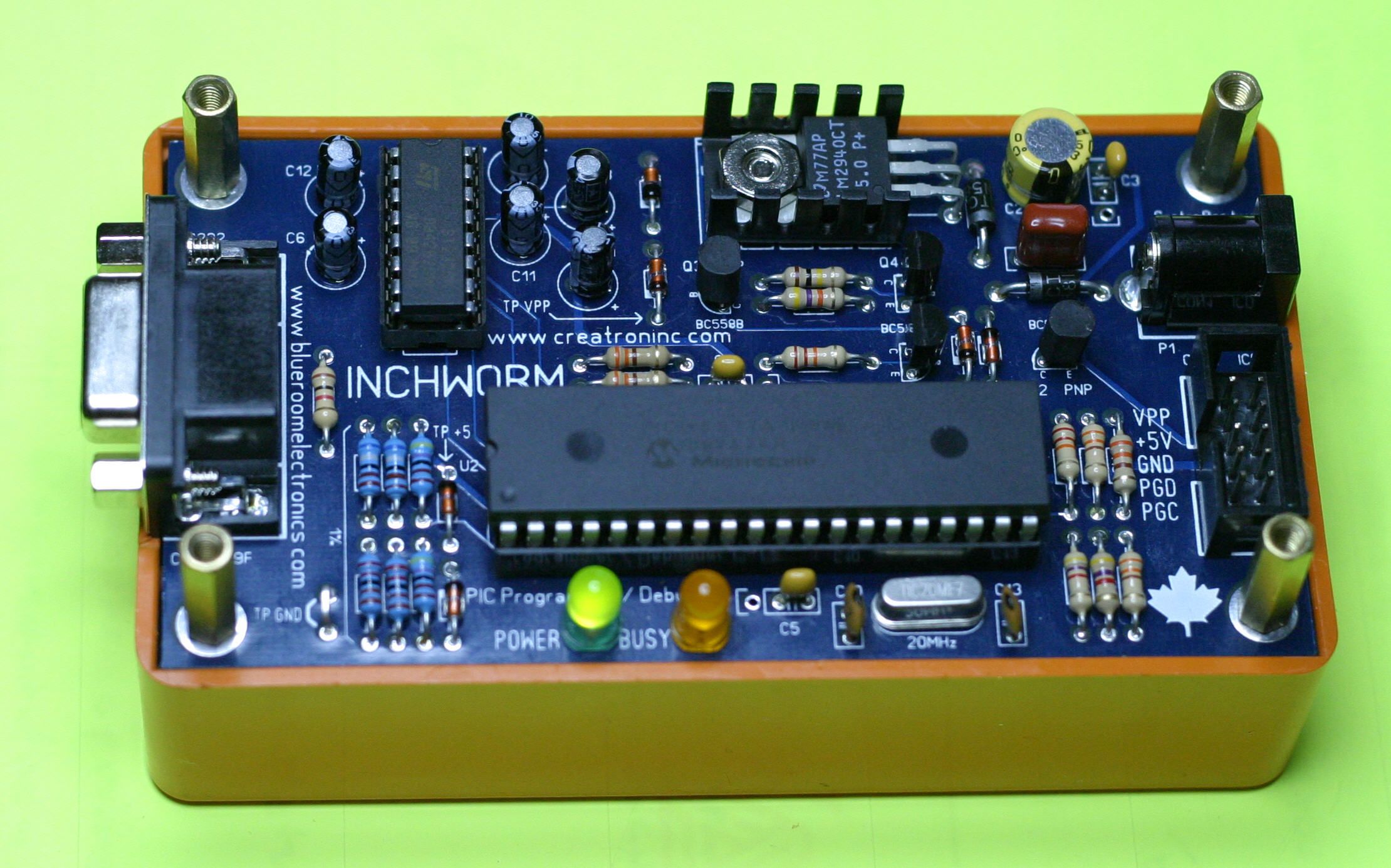 Building the Inchworm ICD2 PIC Programmer / Debugger : 7 Steps - Instructables