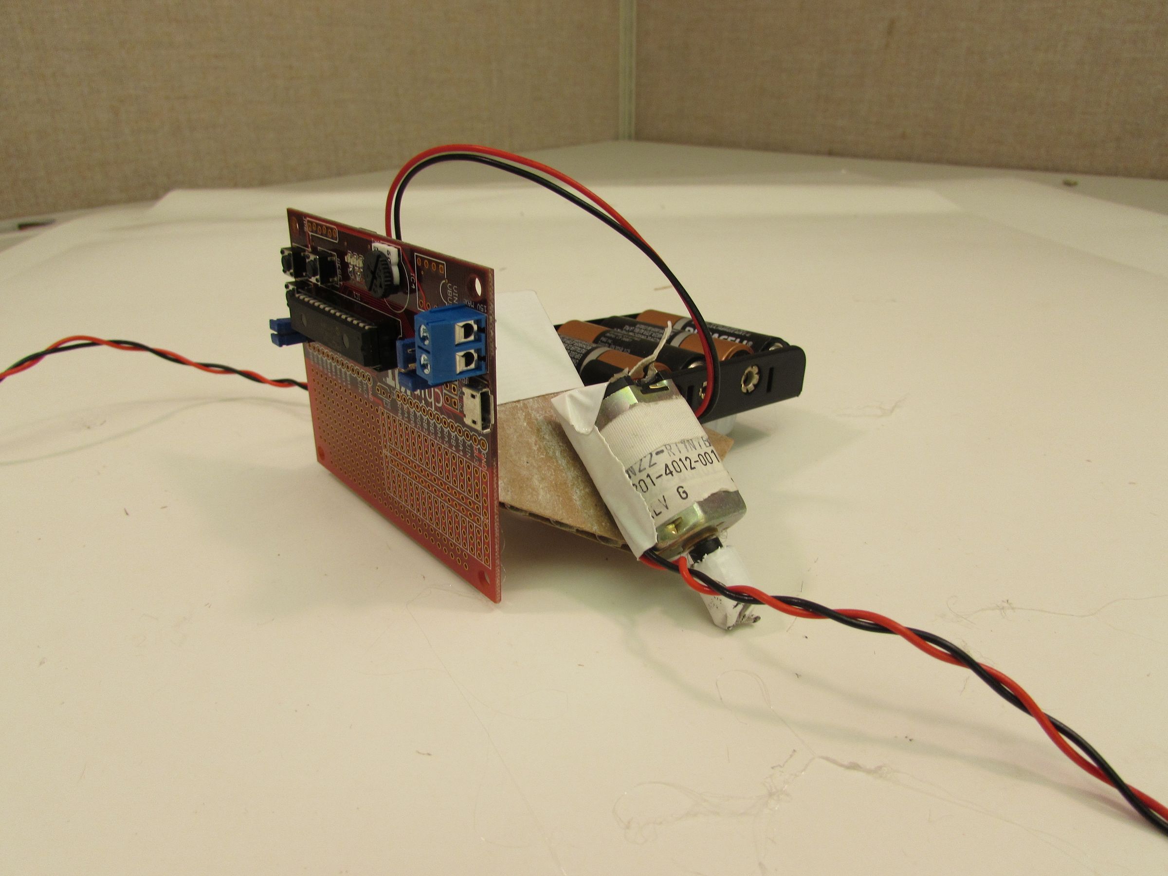 Cardboard Chassis for Cheap Robots 2: Bugbot : 10 Steps (with Pictures ...