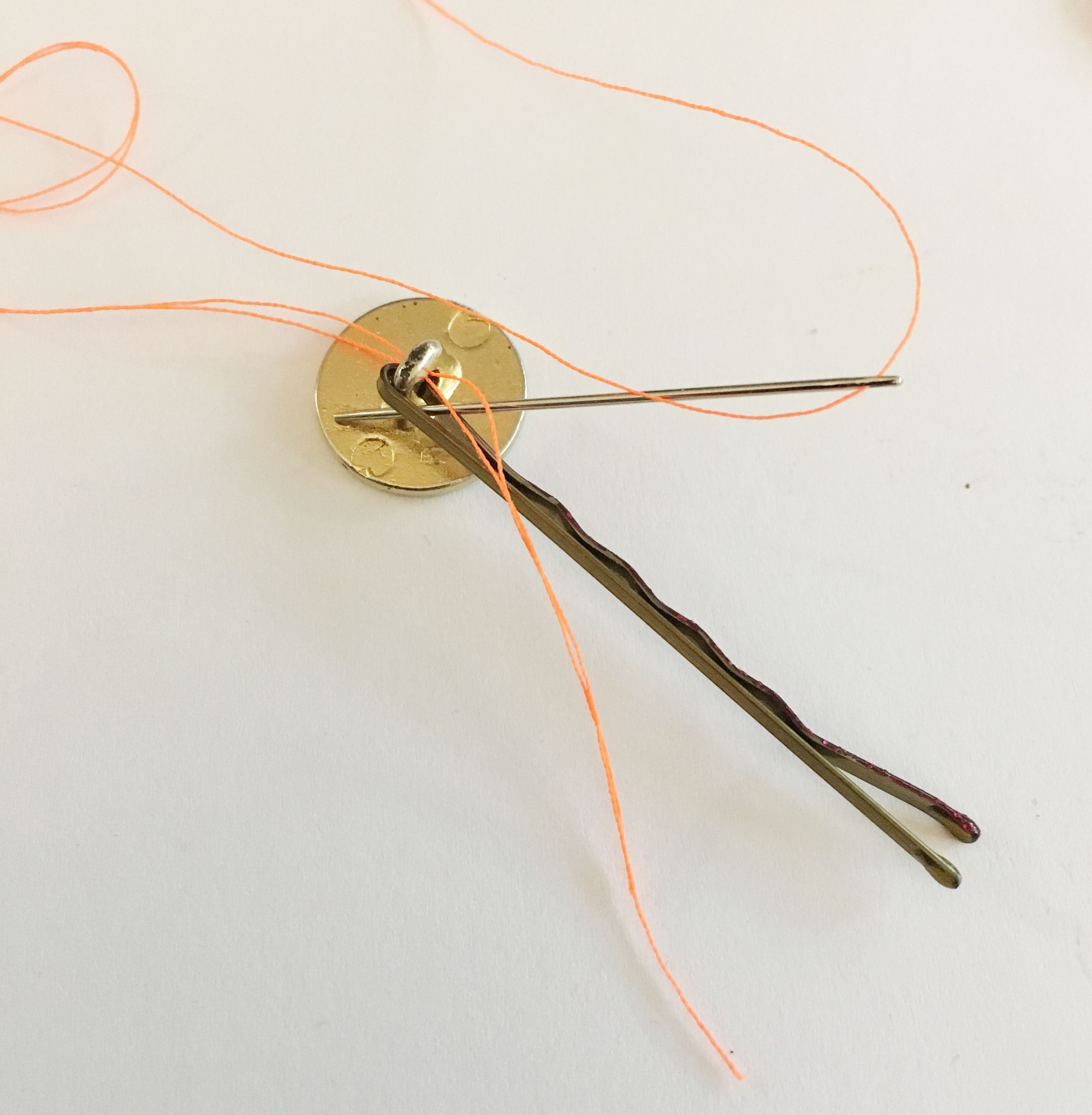 Button Hair Pins : 4 Steps (with Pictures) - Instructables