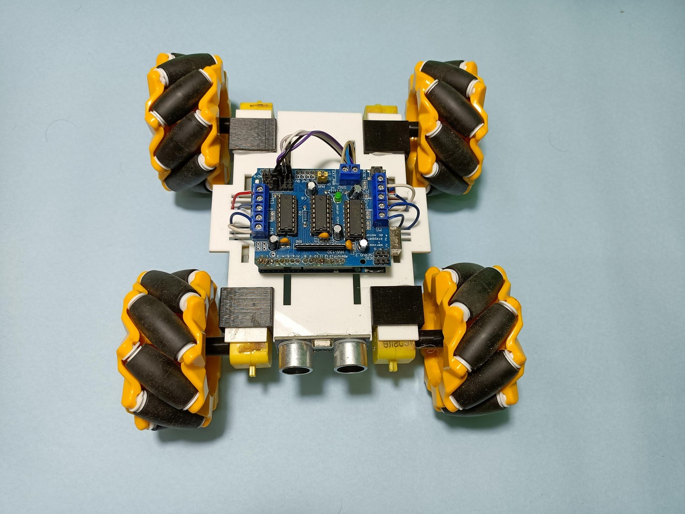 How to Make an Arduino Obstacle Avoiding Car With Mecanum Wheel : 4 ... How to Make an Arduino Obstacle Avoiding Car With Mecanum Wheel : 4 ...